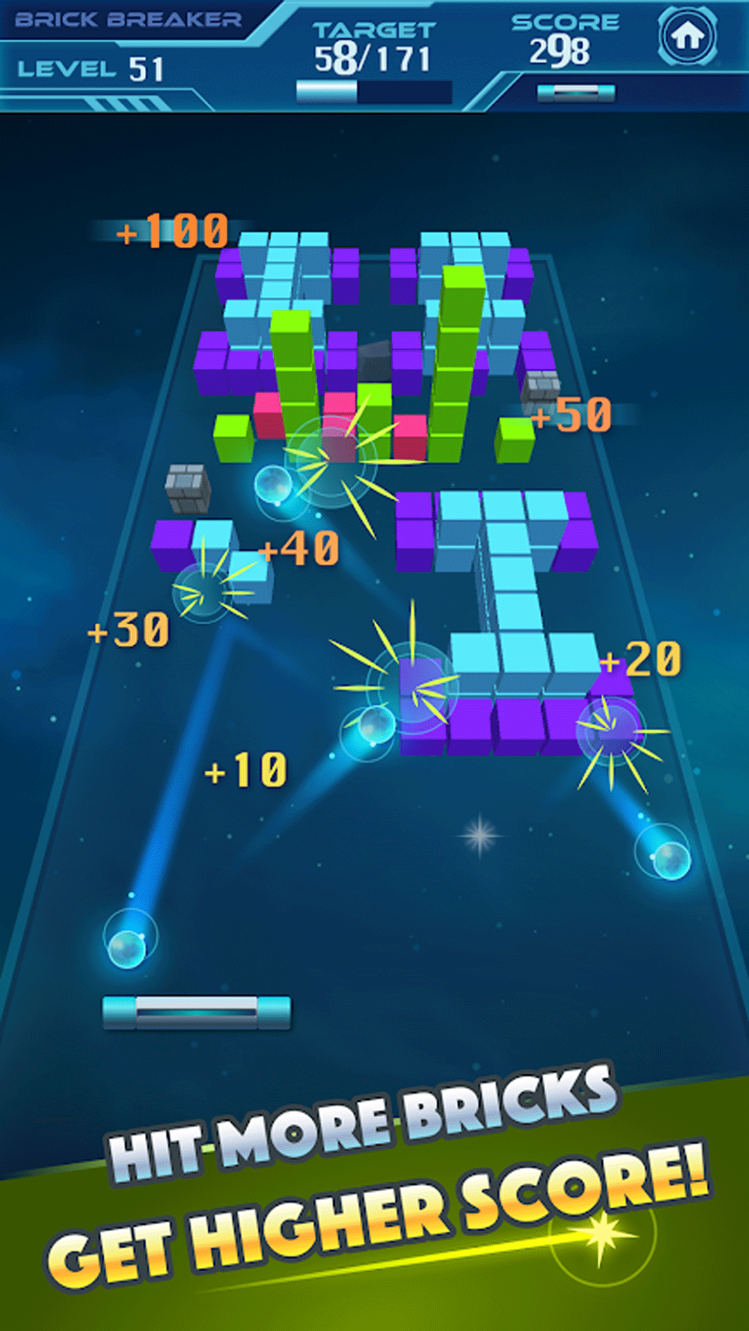 Neon Block Breaker - App on Amazon Appstore