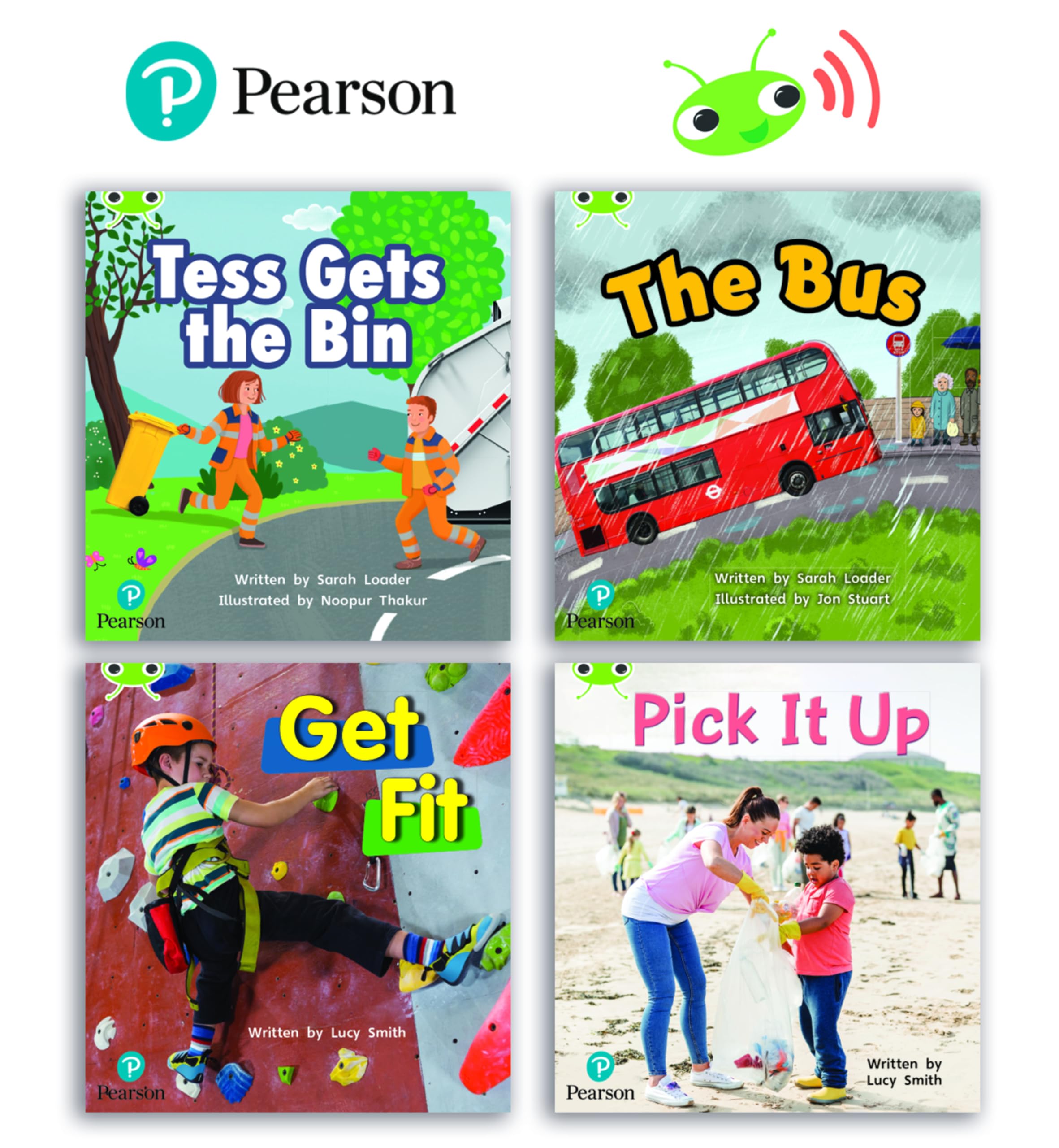Amazon.com: Learn to Read at Home with Bug Club Phonics: Phase 2 ...