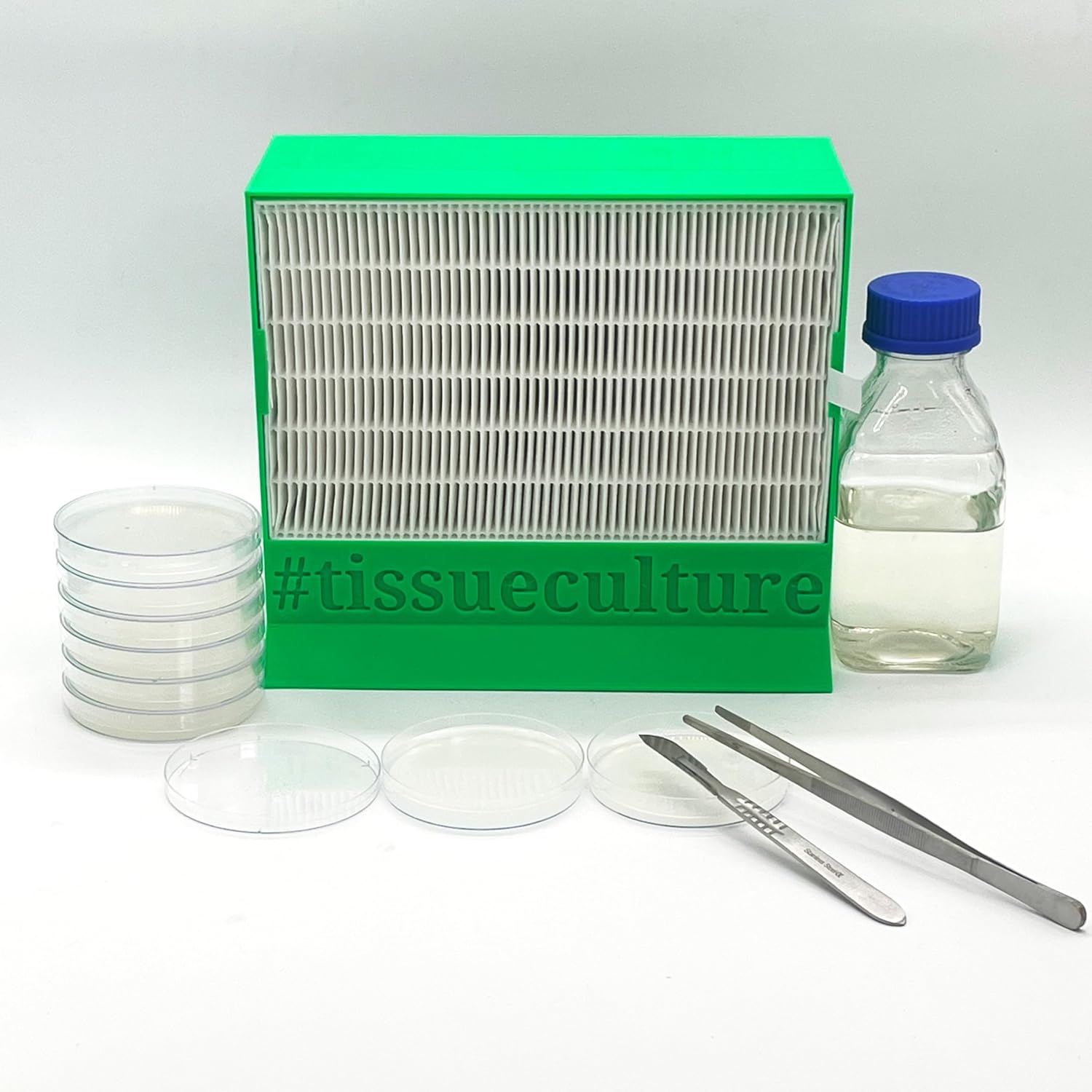 Amazon.com: Tissue Culture Laminar Flow Hood 11"x 9" Dual Fans, HEPA ...