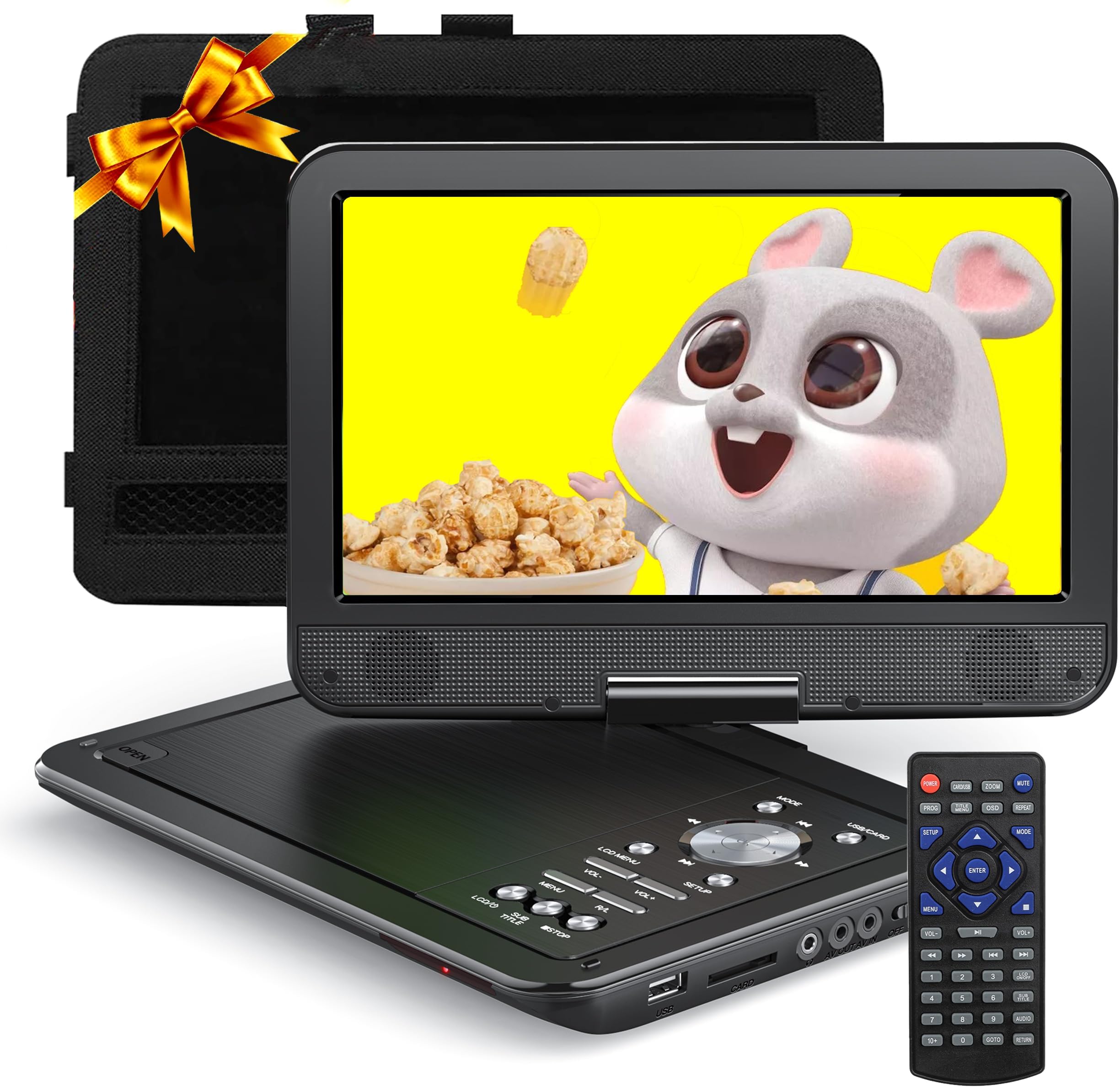 Amazon.com: YOTON 12.5" Portable DVD Player for Car, portable DVD ...