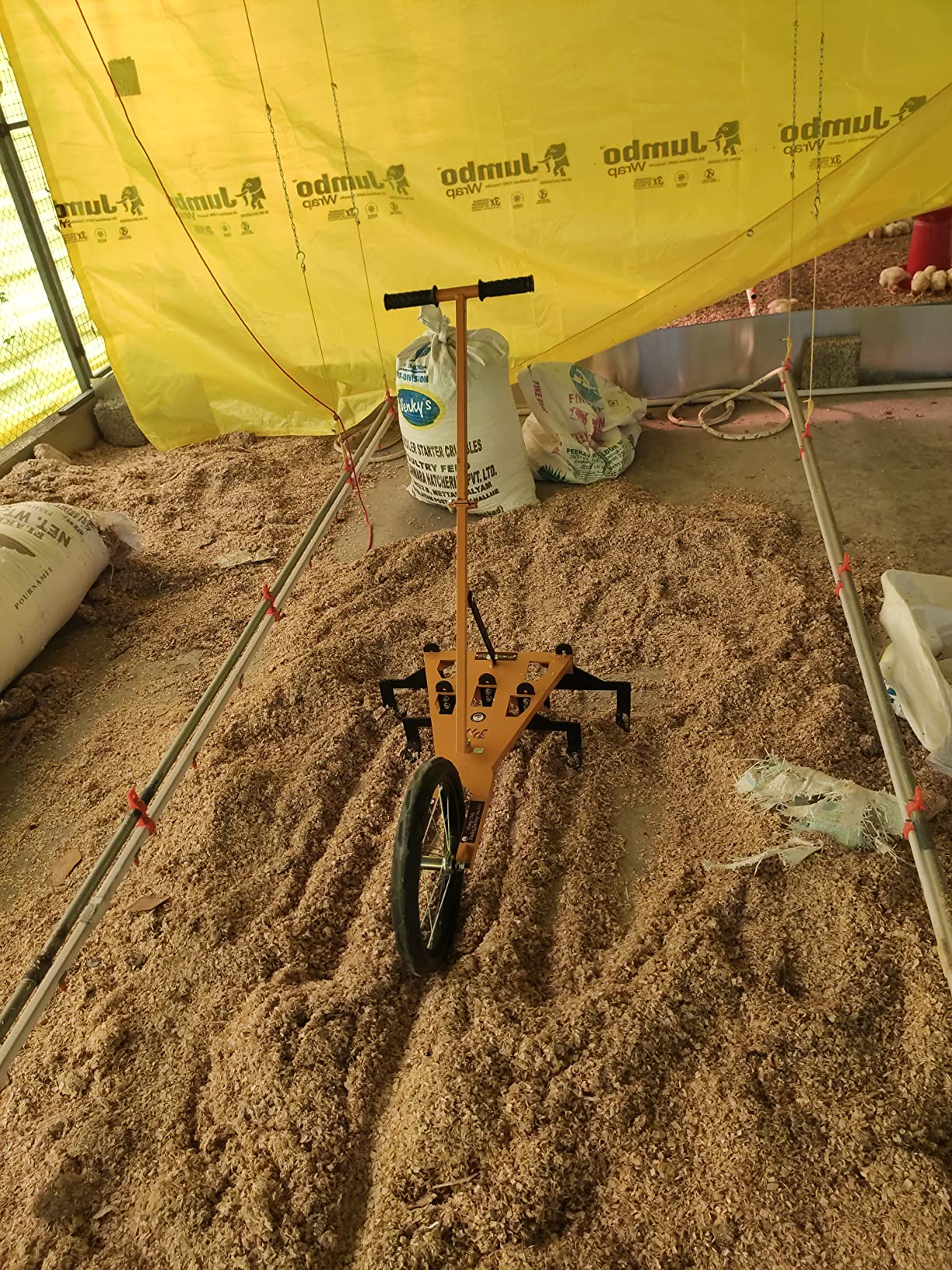 POULTRY MITHRA Poultry Racking Machine with 5 Sets of Teeth : Amazon.in ...