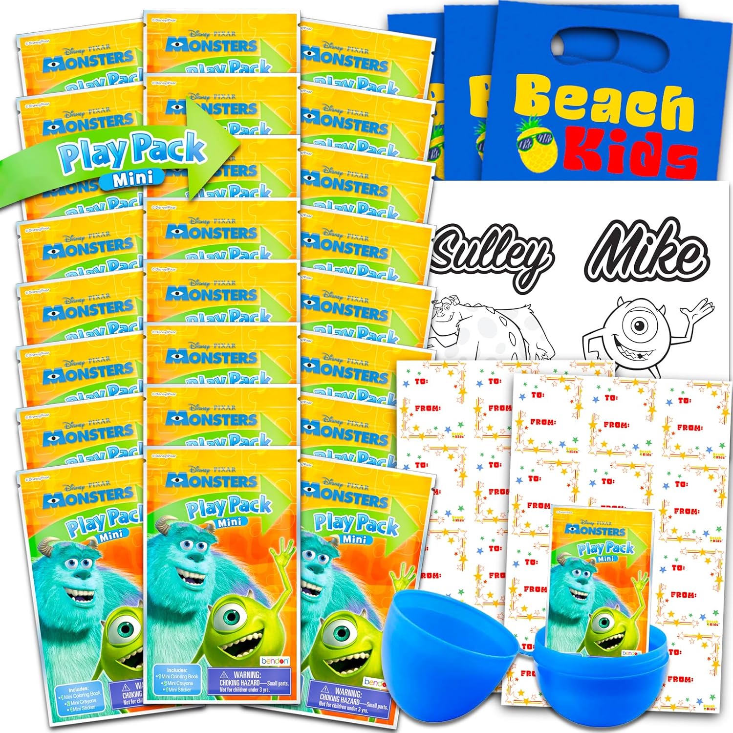 Disney Pixar Monsters Inc Easter Basket Stuffers Liberia | Ubuy