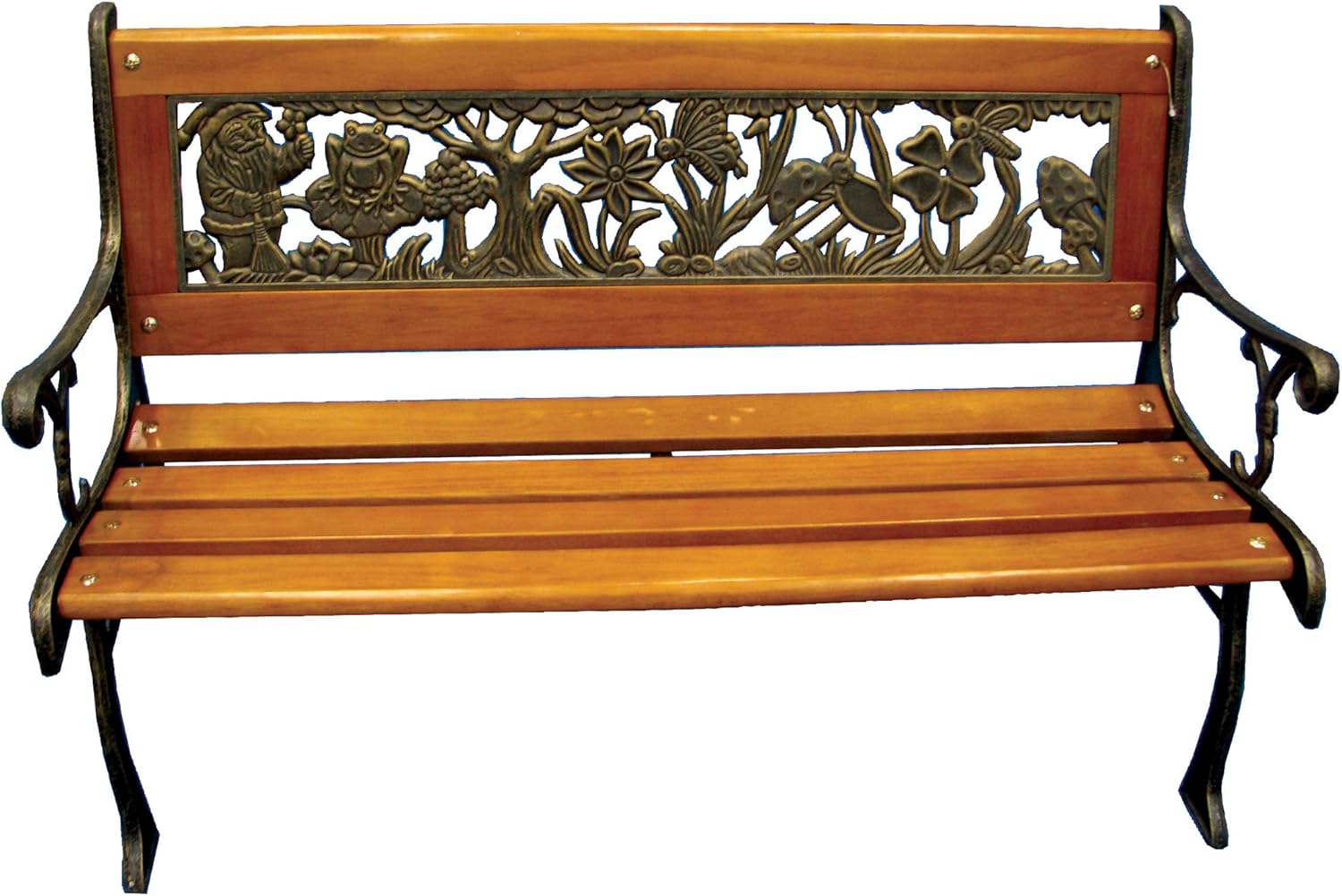 Amazon.com: Garden Odyssey PB280B Garden Scene Childrens Bench : Patio ...
