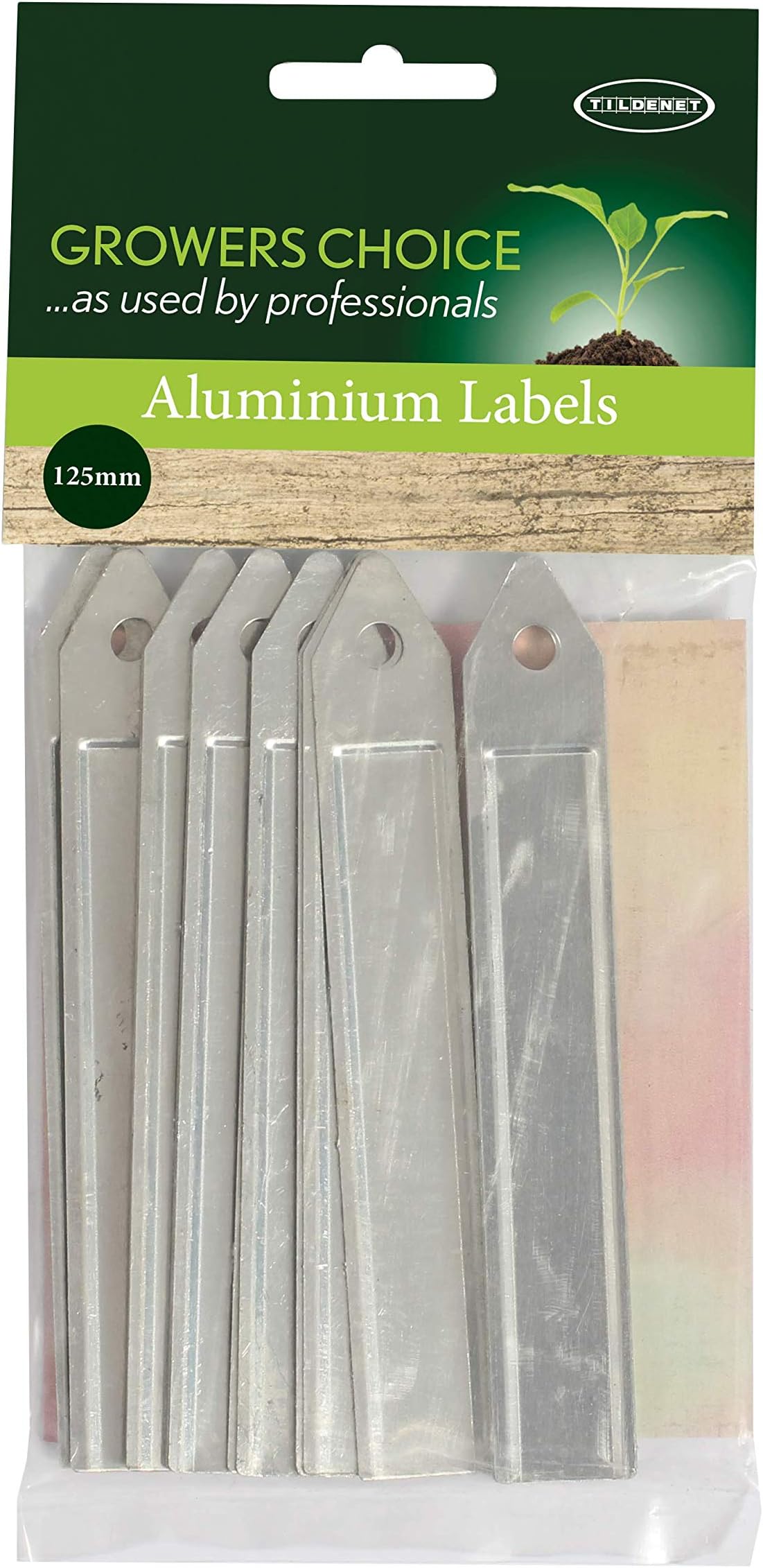 Navaris Slate Garden Markers Set - Set of 10 Natural Slate Plant Labels ...