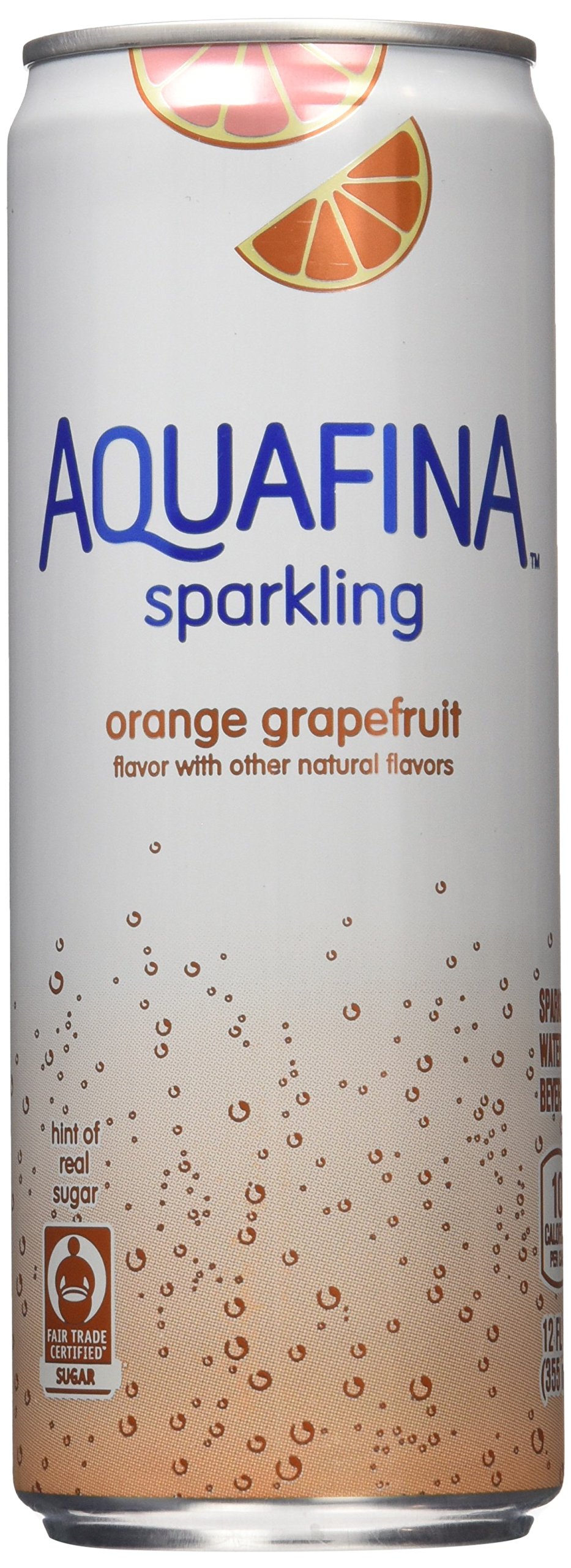 Buy Aquafina Sparkling Water, Orange Grapefruit, 12 fl oz. cans (12 Pack) Online at desertcartINDIA