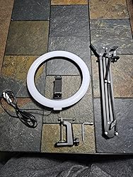 Amazon.com: Upgrade Ring Light Overhead Phone Mount, Evershop Selfie ...