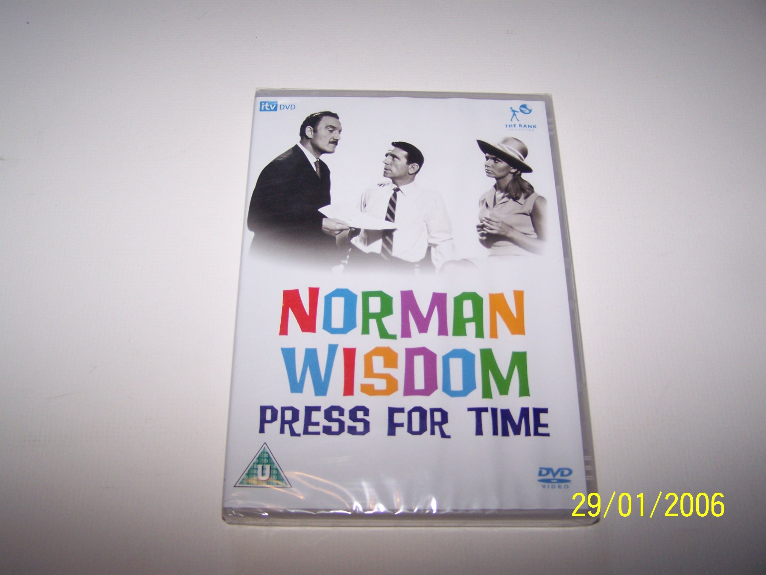 Norman Wisdom - Press For Time [DVD]: Amazon.co.uk: Norman Wisdom ...