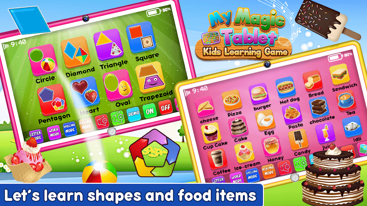 My Magic Educational Tablet - Kids Learning Game - App on Amazon Appstore