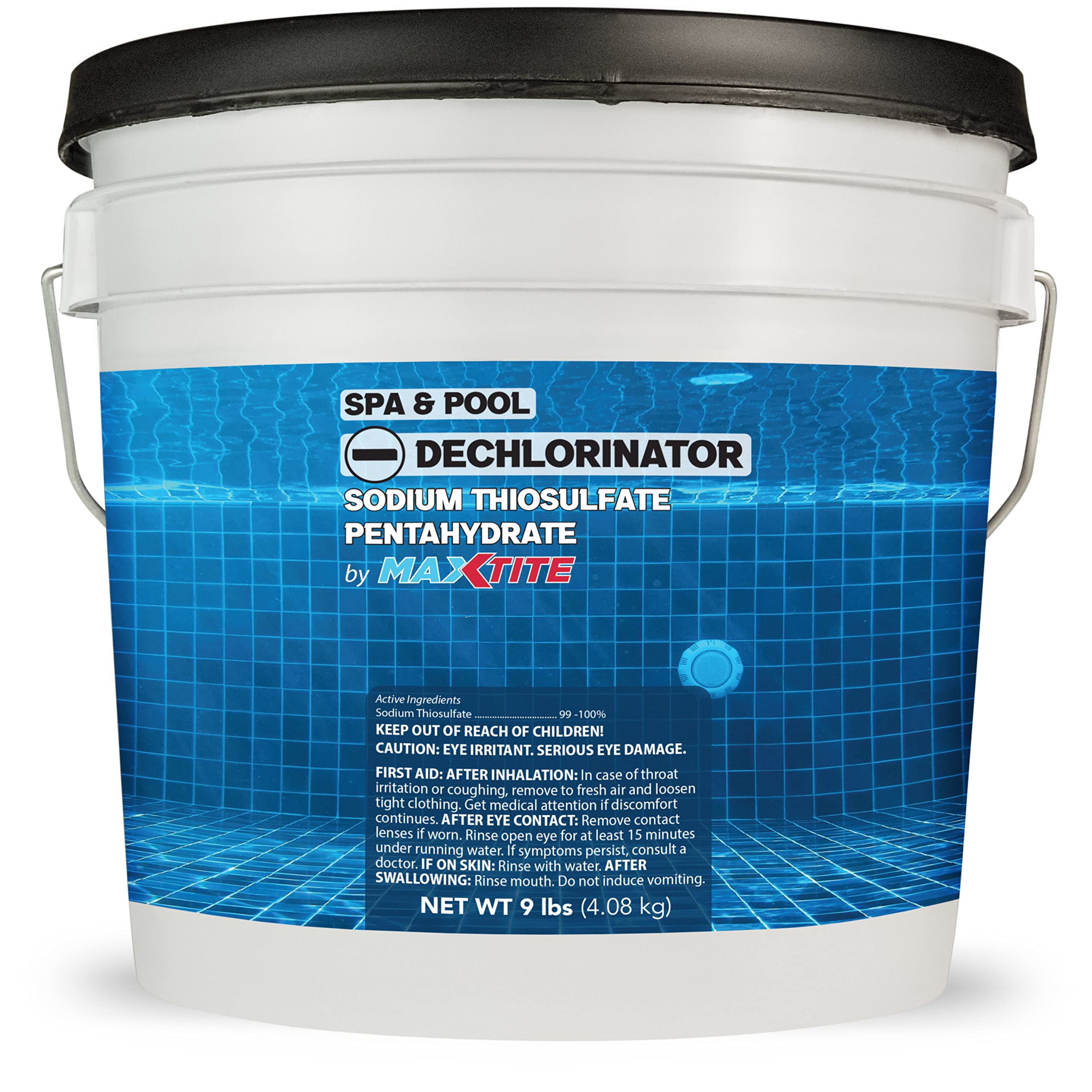 Amazon.com : Pool Dechlorinator Sodium Thiosulfate Pentahydrate - 9 lbs ...