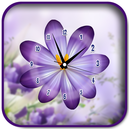 Flower Clock Live Wallpapers - App on Amazon Appstore