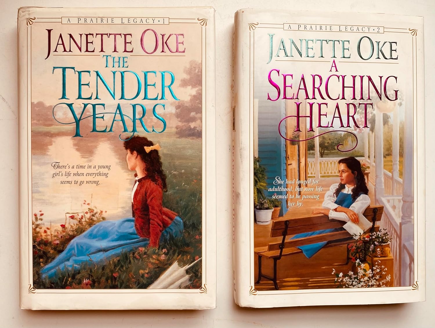 2 Book Set By Janette Oke A Prairie Legacy~ The Tender Years/A ...