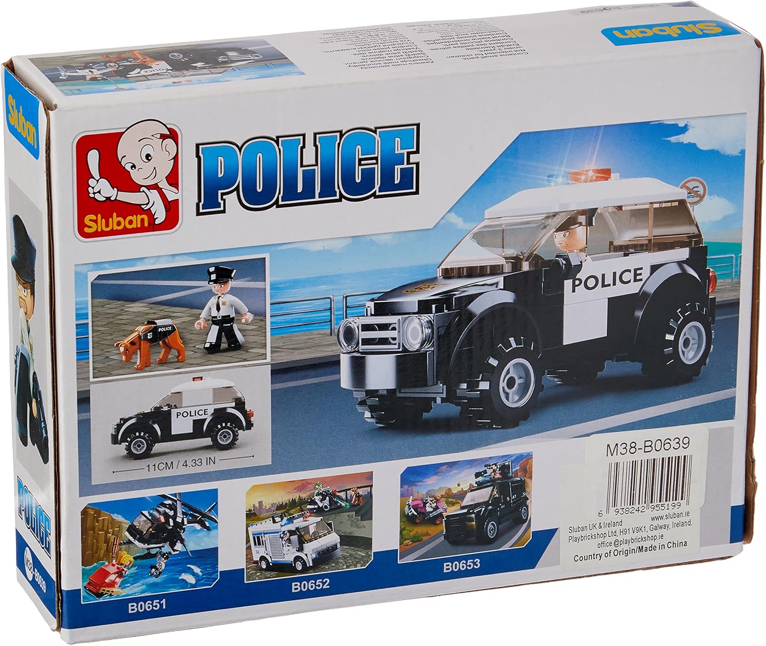 Sluban Police SUV Patrol CAR M38-B0639 – TopToy