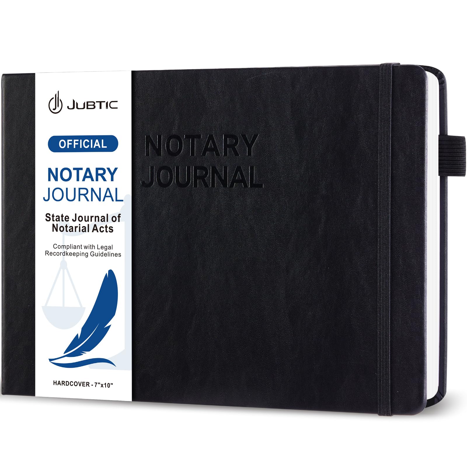 Amazon.com : JUBTIC Notary Journal Log Book - Notary Public Journal of ...