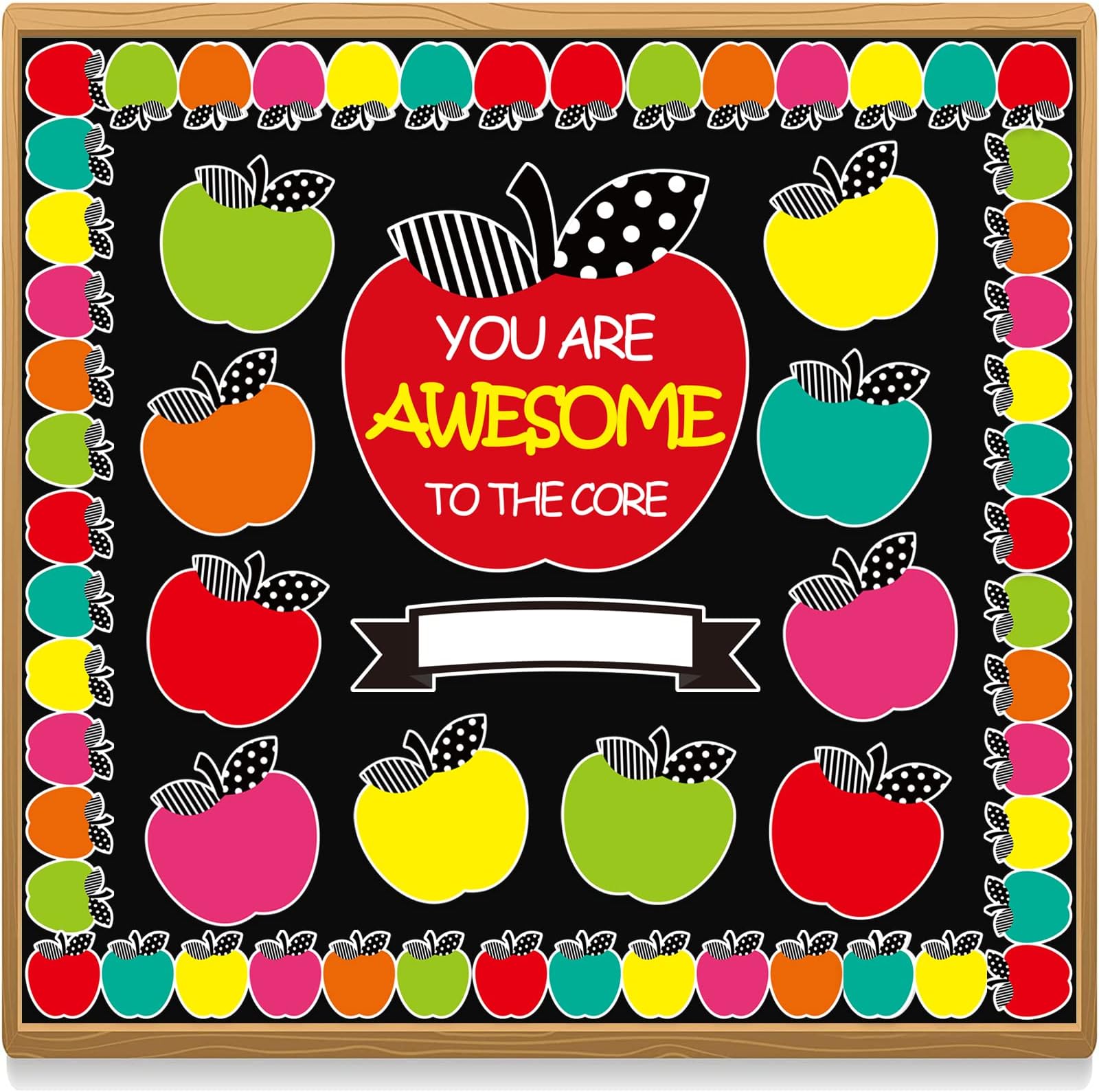 Amazon.com: Greenpine Crayon Bulletin Board Decorations Color Cutouts ...