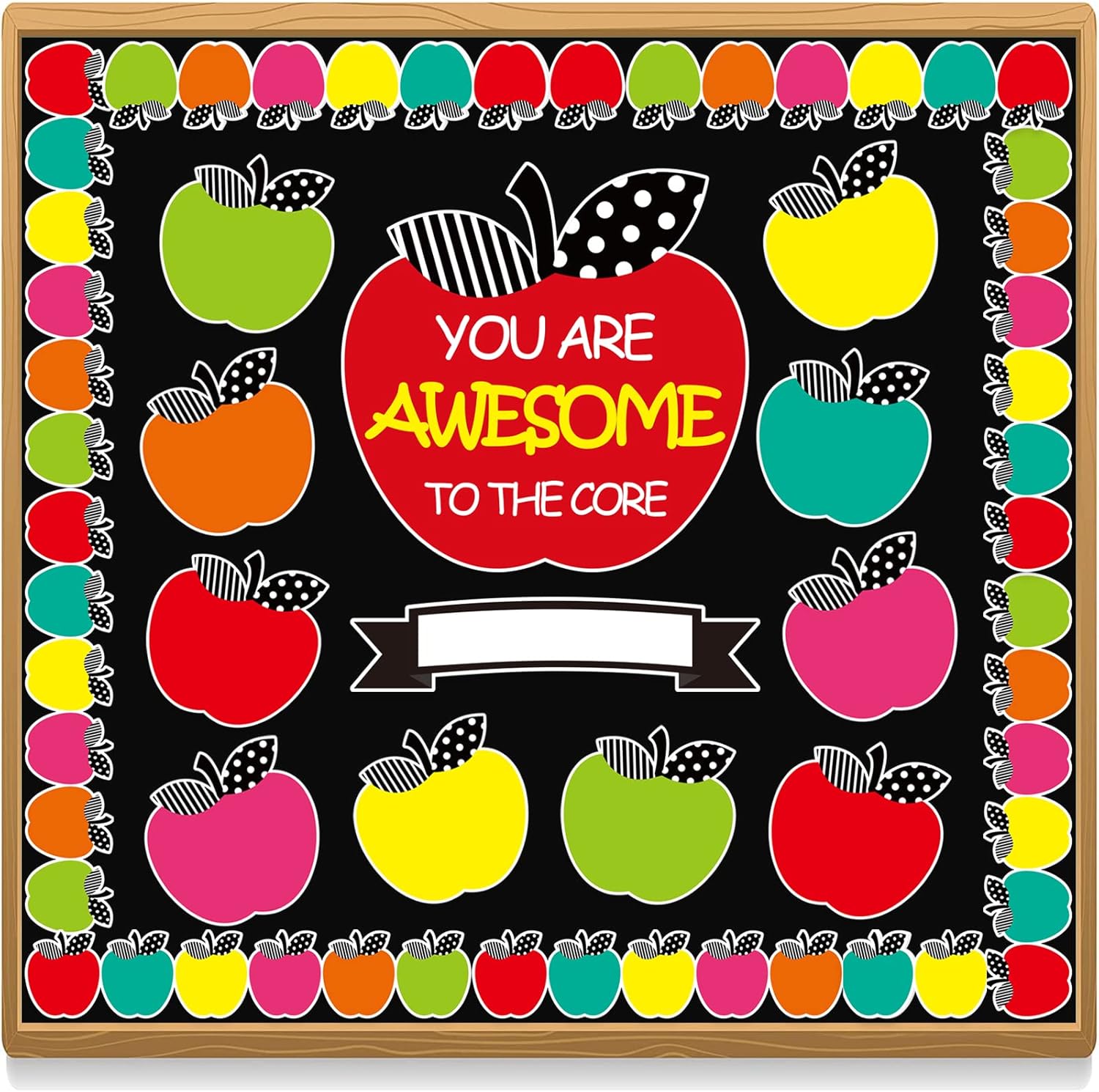 Amazon.com: 48 Pcs Simply Boho Bulletin Board Decoration Set Stylish ...