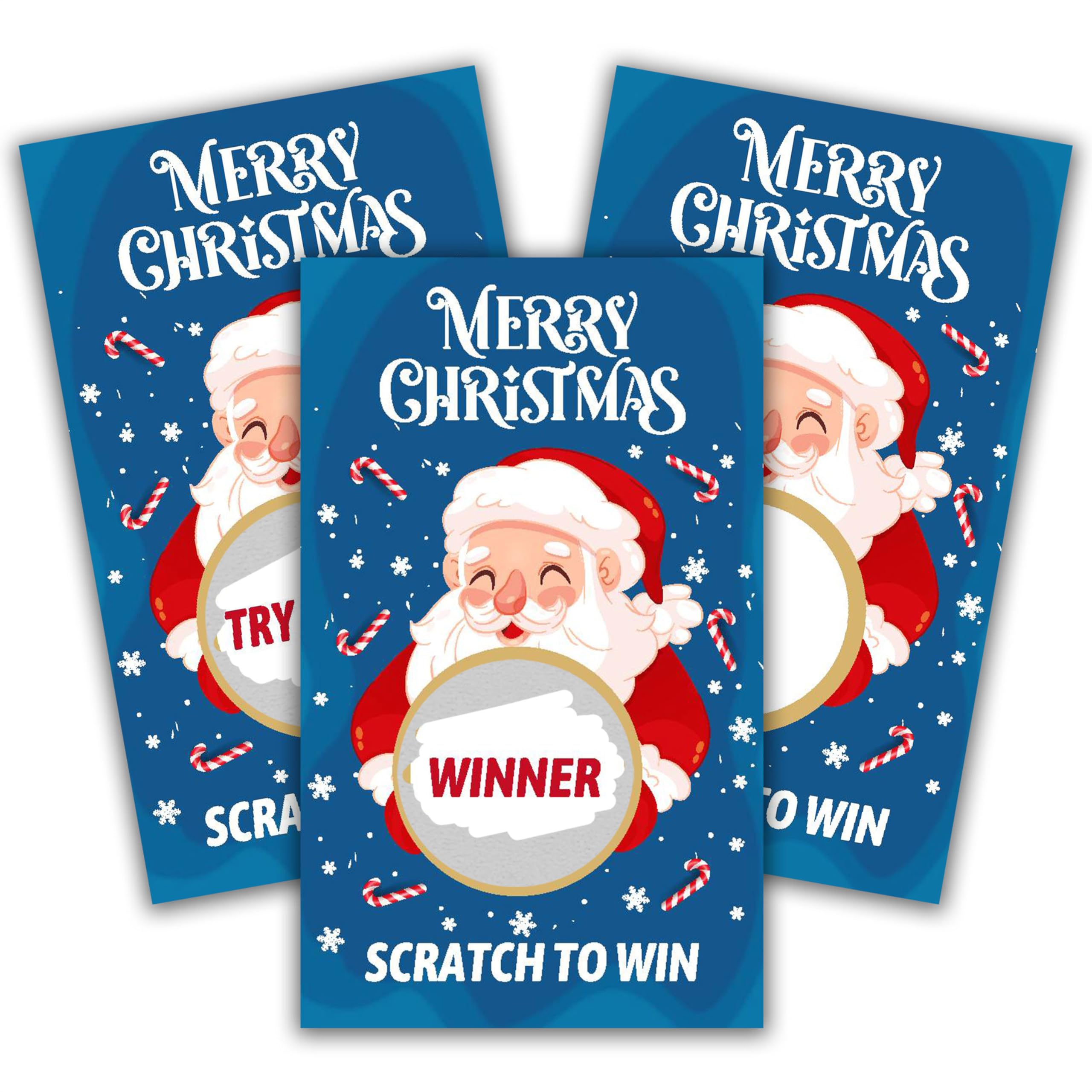 Amazon.com: TIOFUNO Christmas Scratch Off Cards, 40 Pcs Scratch to Win ...