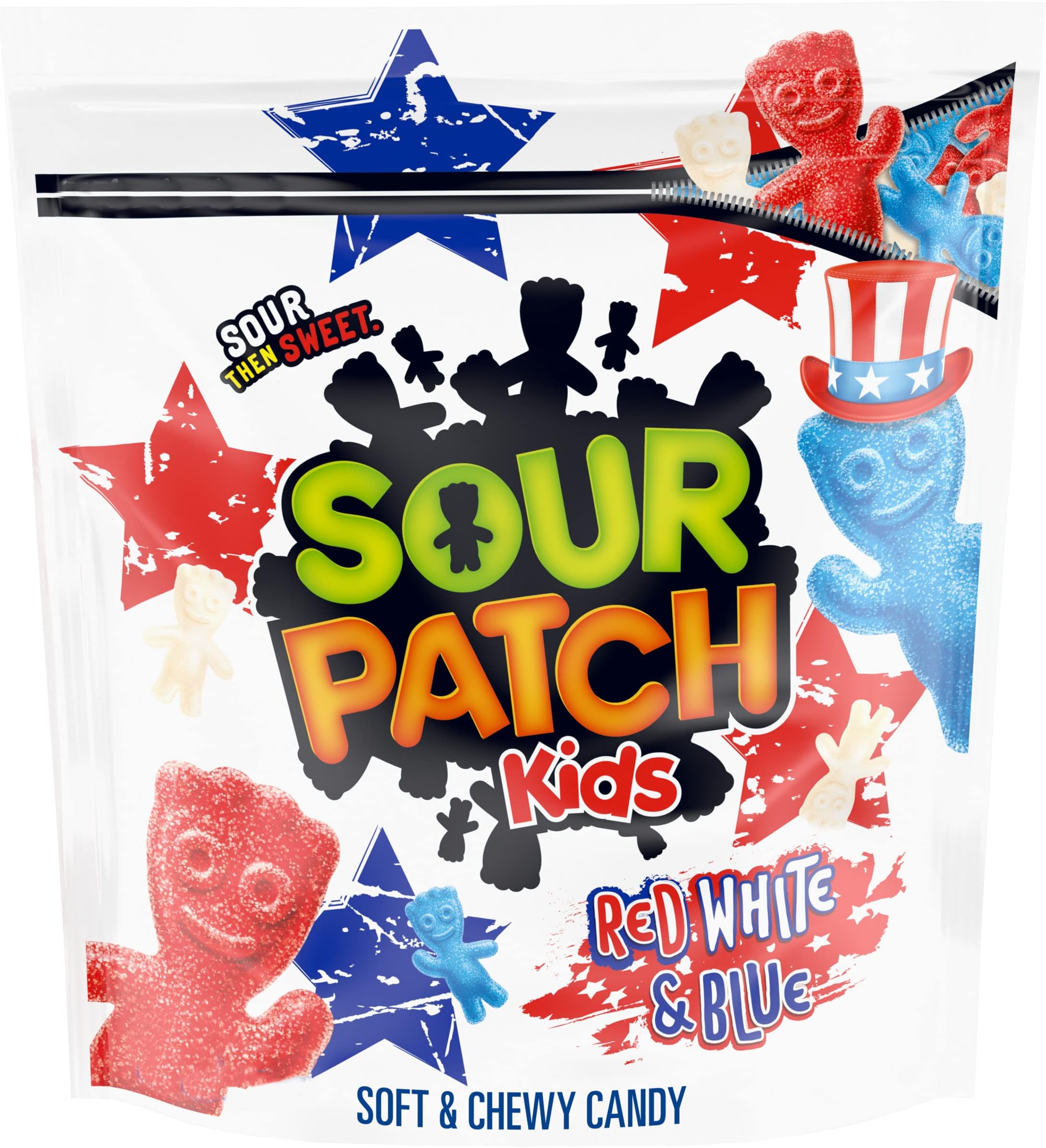 Amazon.com : SOUR PATCH KIDS Soft & Chewy Candy, Family Size, 1.8 lb ...