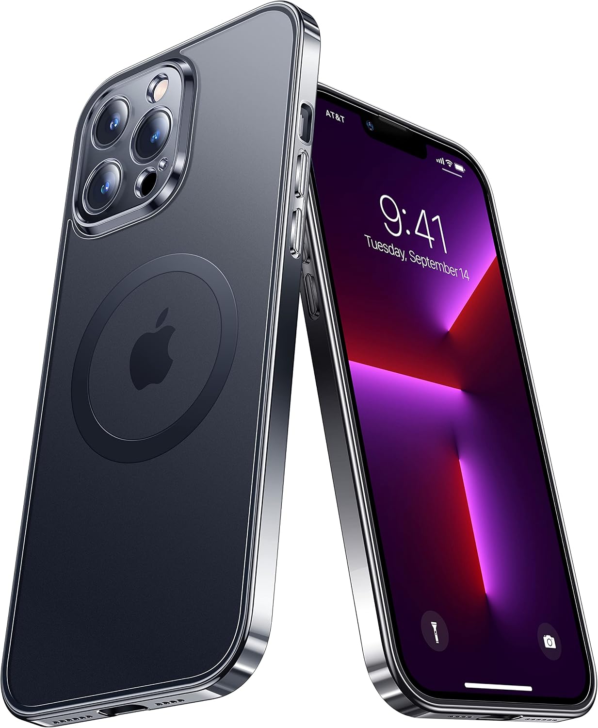 Amazon.com: Alphex Magnetic Beyond Clear for iPhone 13 Pro Max Case 6.7 ...