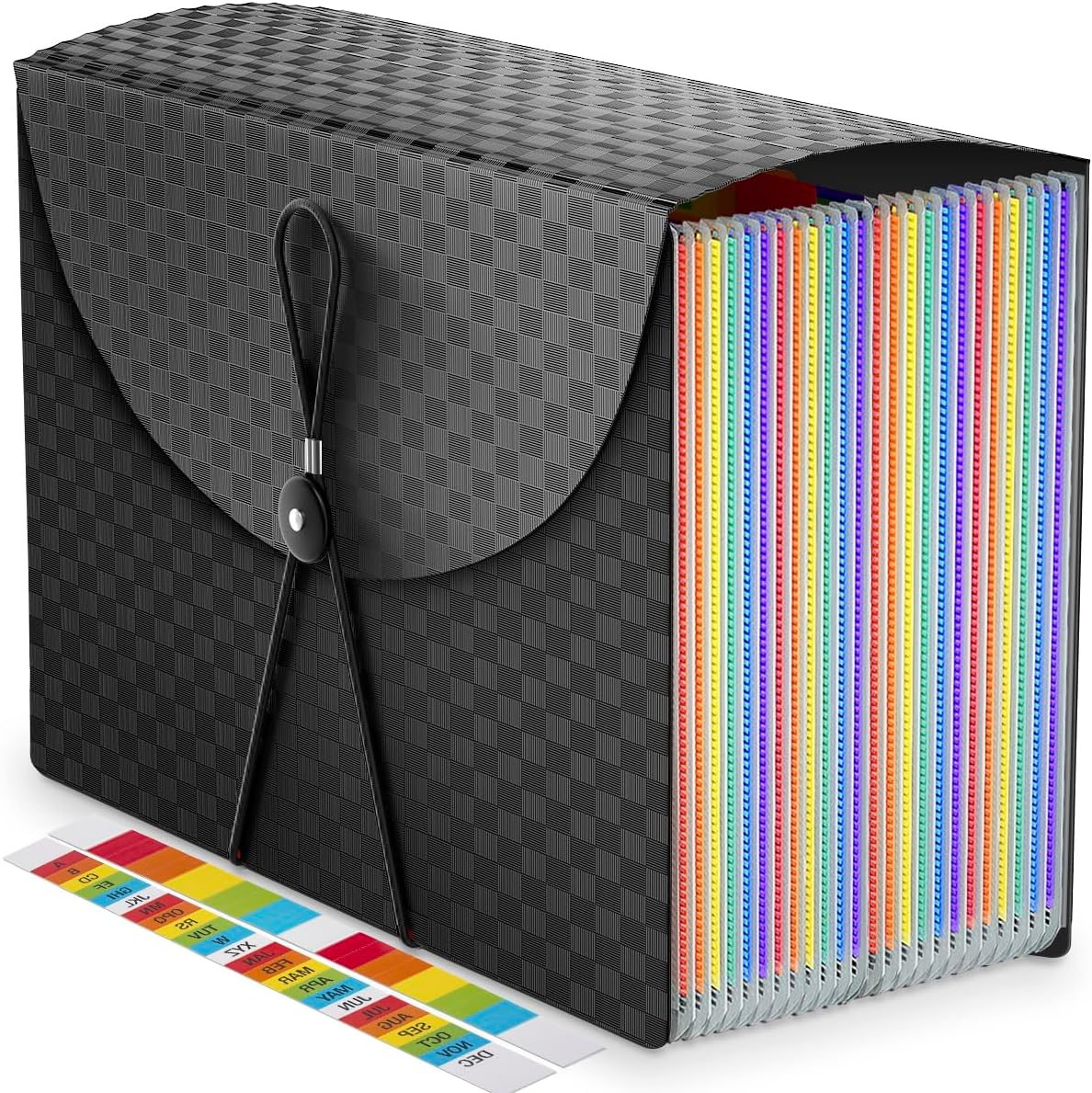 Amazon.com : 24 Pockets Expanding Files Folder/ A4 Expandable File ...