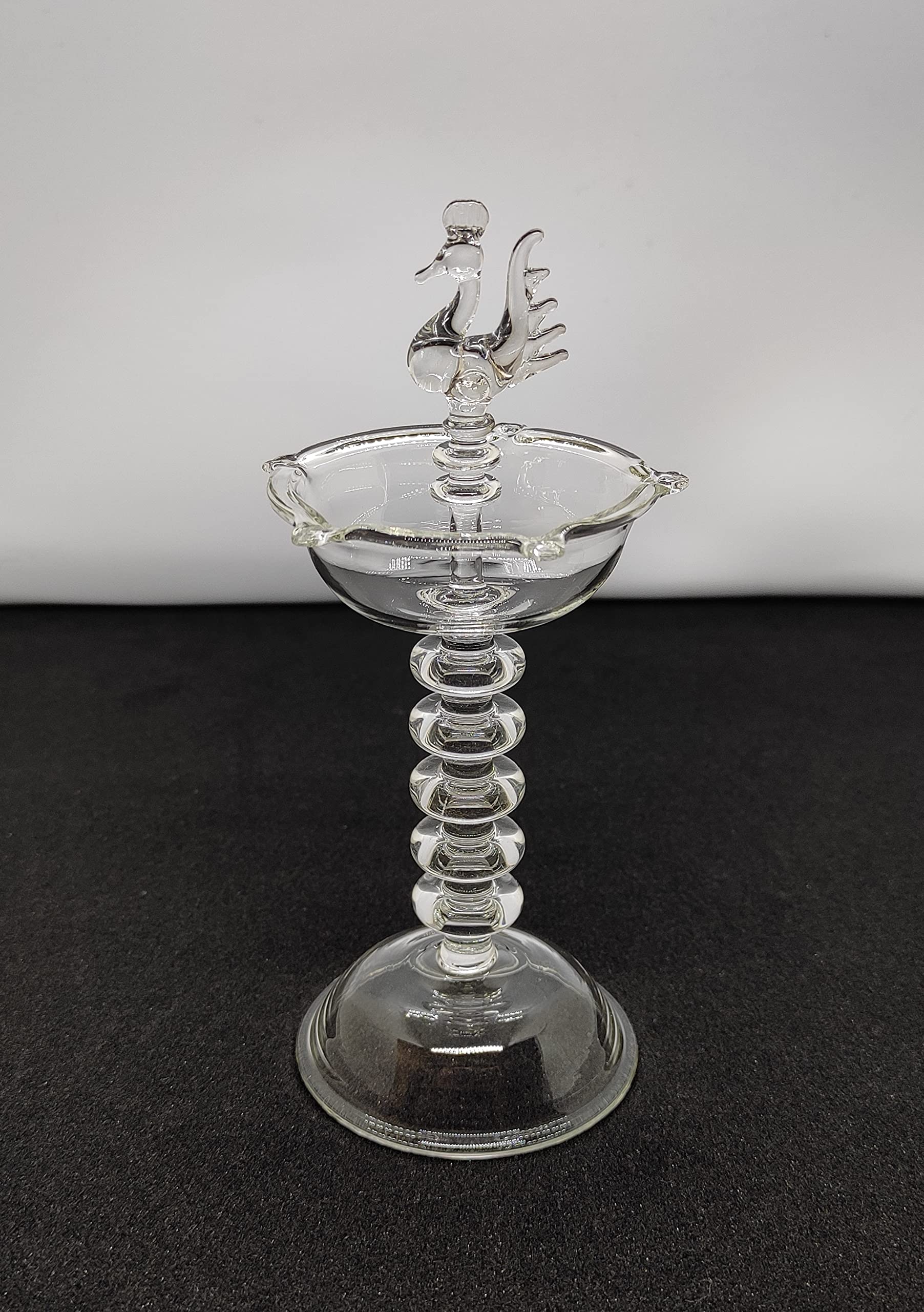Buy Fancy Glass Samai for Pooja | Diyas for Pooja Room, Nilavilakku ...