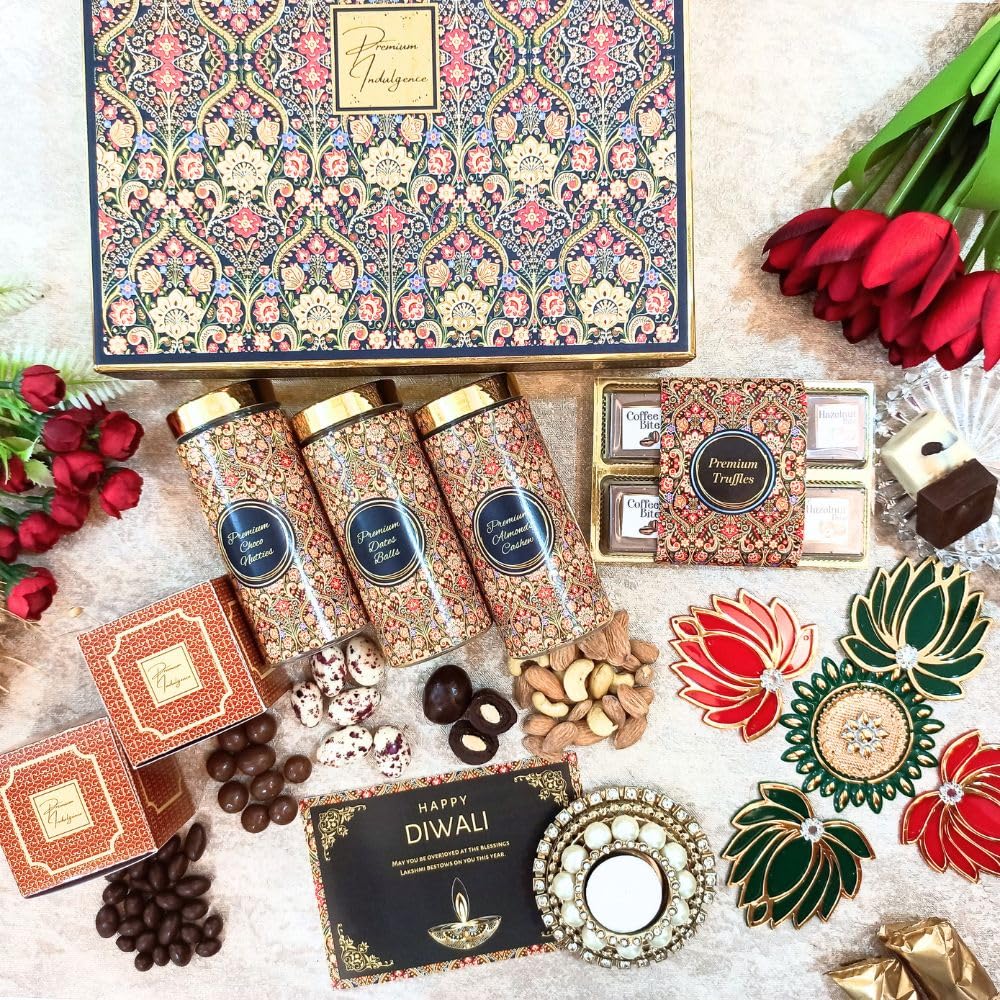 NutriSnacksbox Premium Diwali Dry Fruits and Chocolate Gift Hamper Box ...