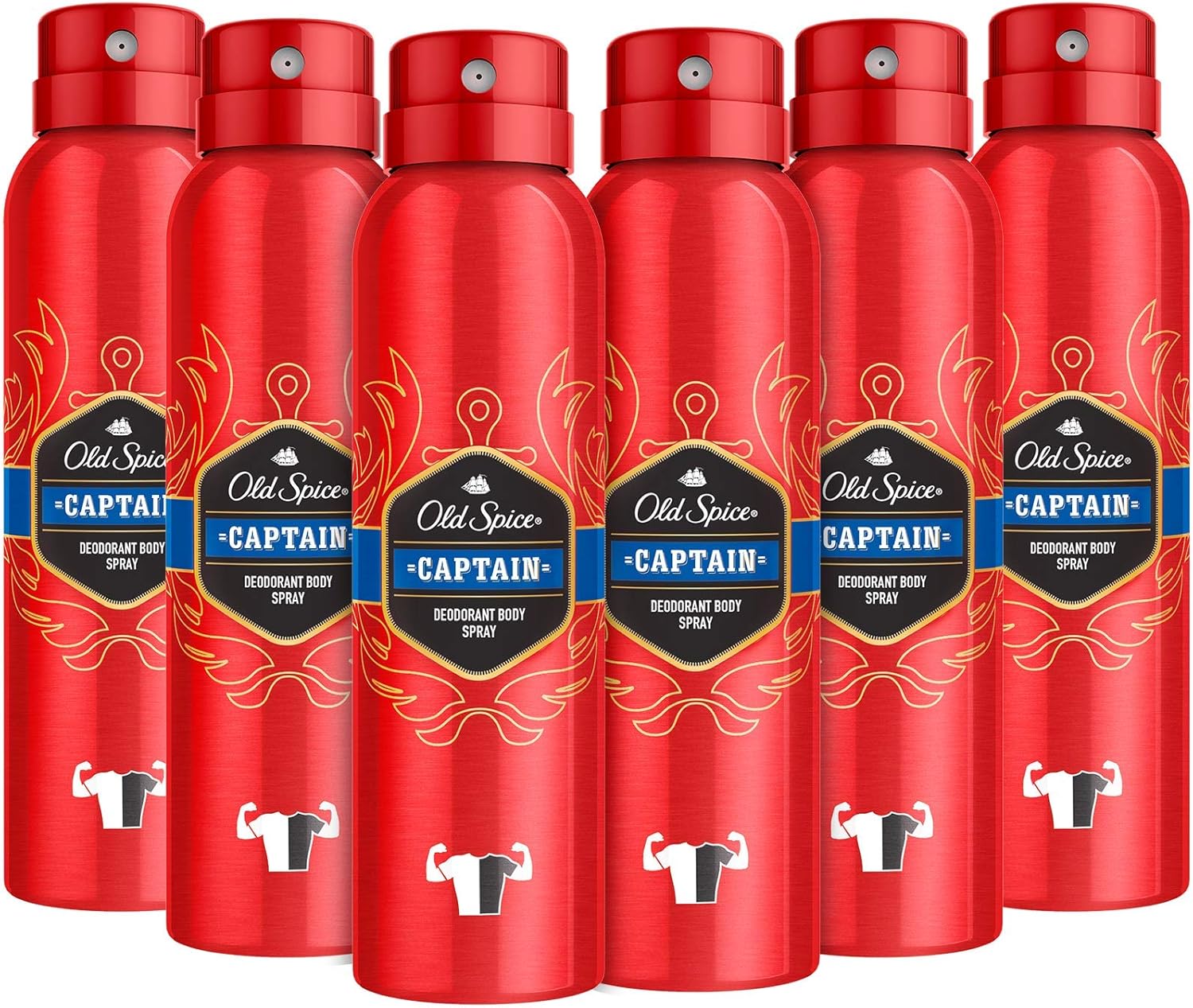 Old Spice Captain Deodorant Body Spray : Amazon.co.uk: Grocery