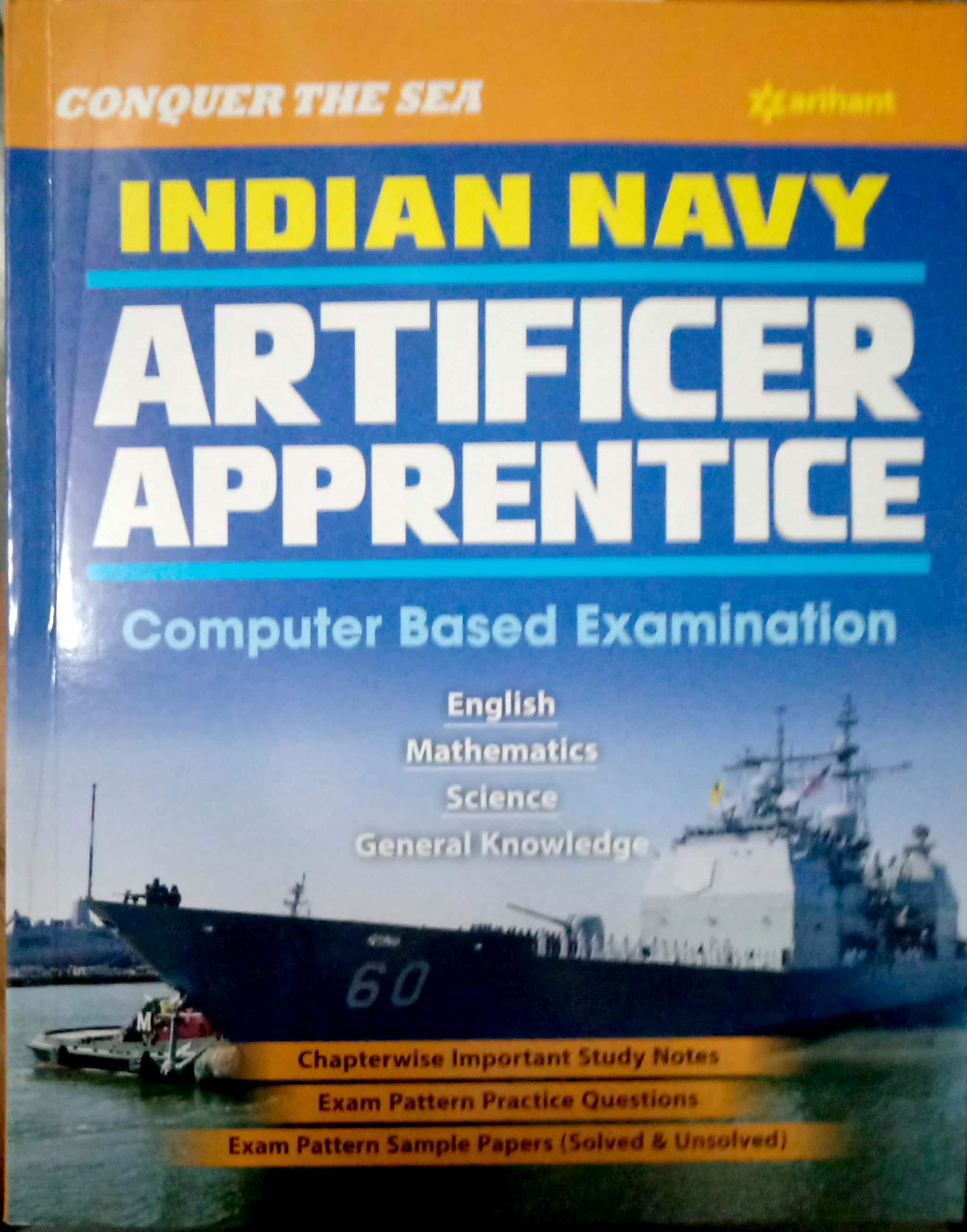 Indian Navy Artificer Apprentice Guide : Arihant Experts: Amazon.in: Books