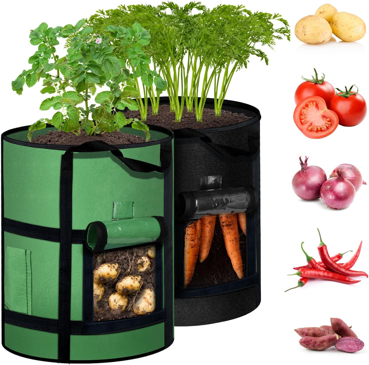 Amazon.com : City Pickers Spud Tub Potato Grow Kit – Works Great on ...