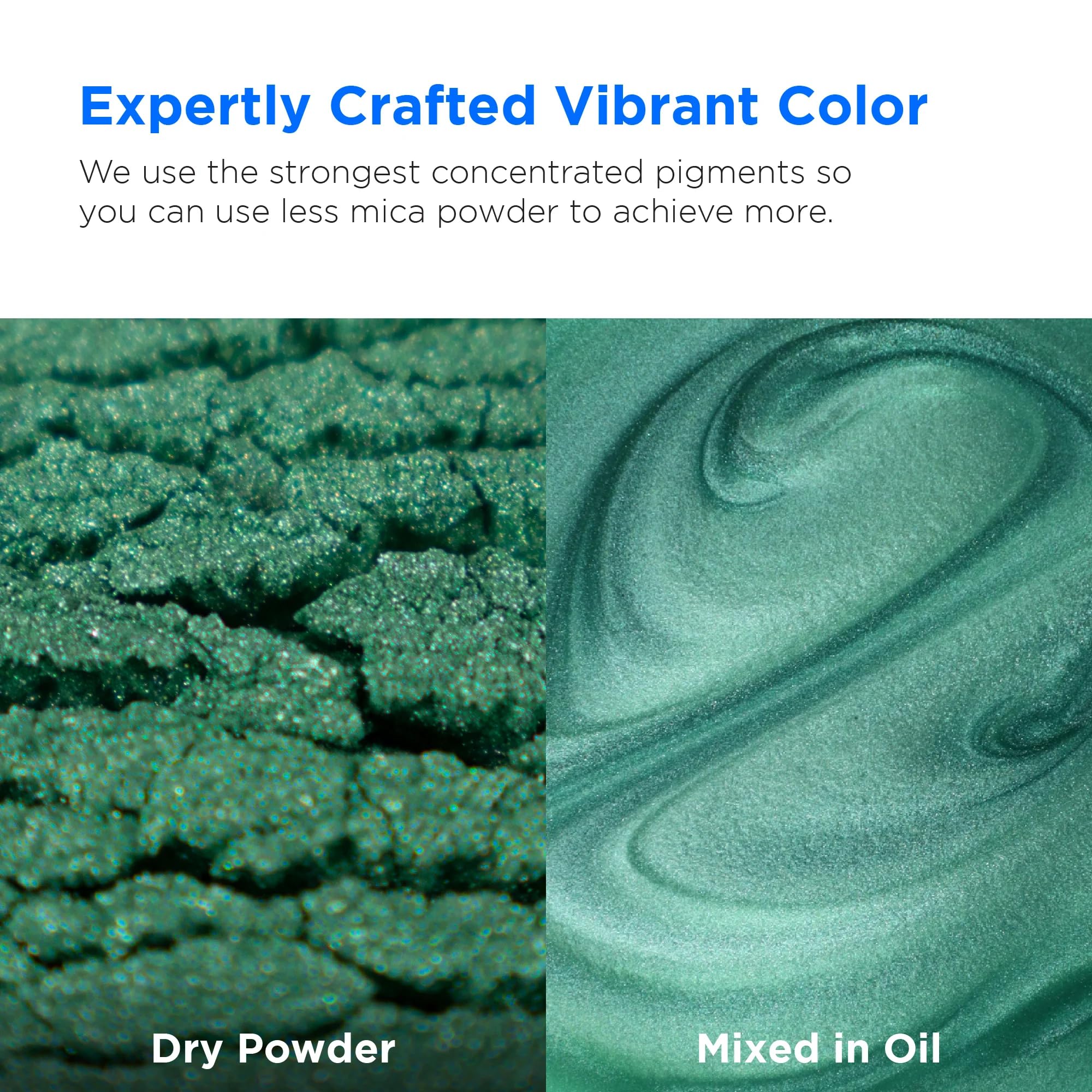 Snapklik.com : Rolio Premium Mica Powder - Egyptian Green