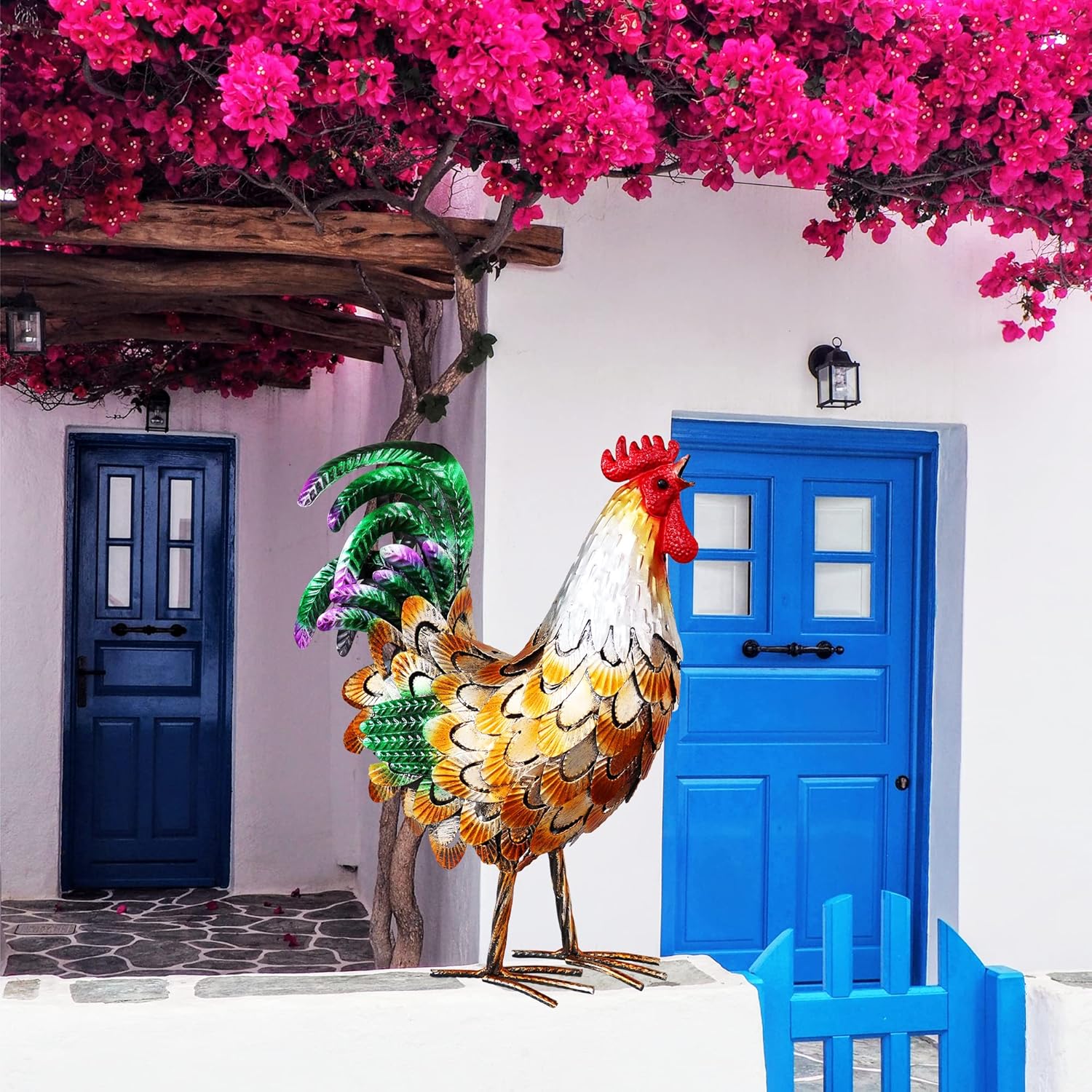 Amazon.com : Thairwey Metal Rooster Decor, Rooster Kitchen Decor ...