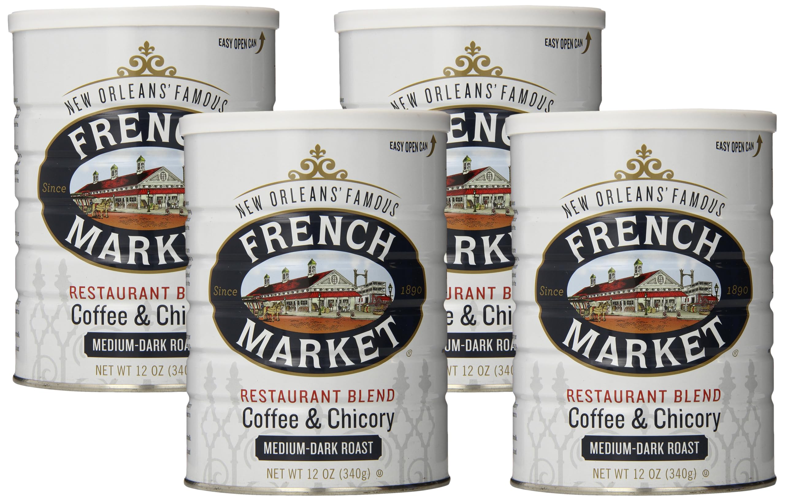 Amazon.com : French Market Coffee, Coffee & Chicory Restaurant Blend ...