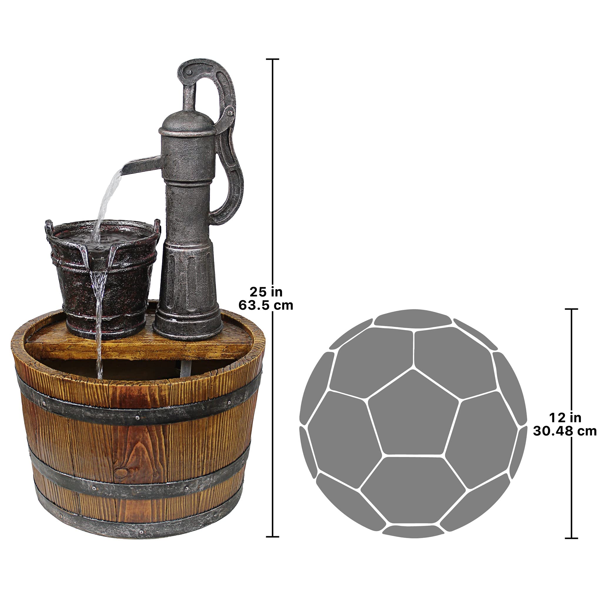 Snapklik.com : Design Toscano SS11155 Water Fountain - Cistern Well ...