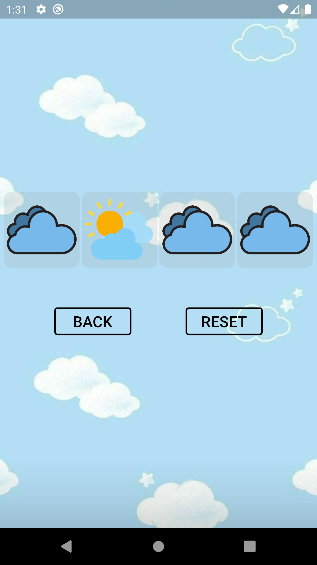 Cloudy Cl Card - App on Amazon Appstore