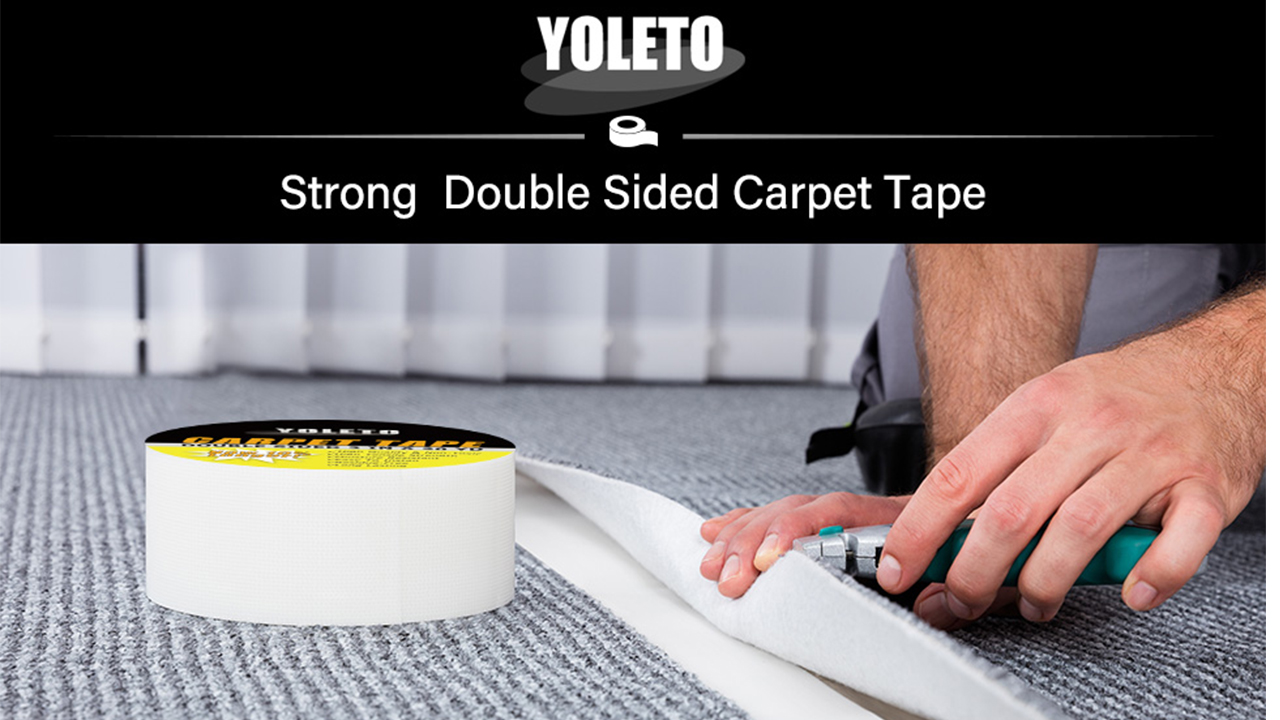 Extra Strong Heavy Duty Double Sided Carpet Tape | 90 Ft Roll For Rugs ...