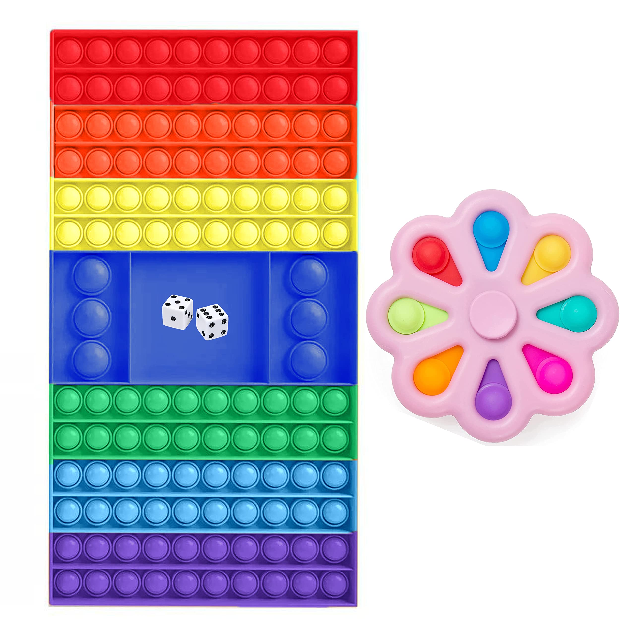 Pop It Big Size Ludo Game Board Toy Set Multicolour | Desertcart INDIA