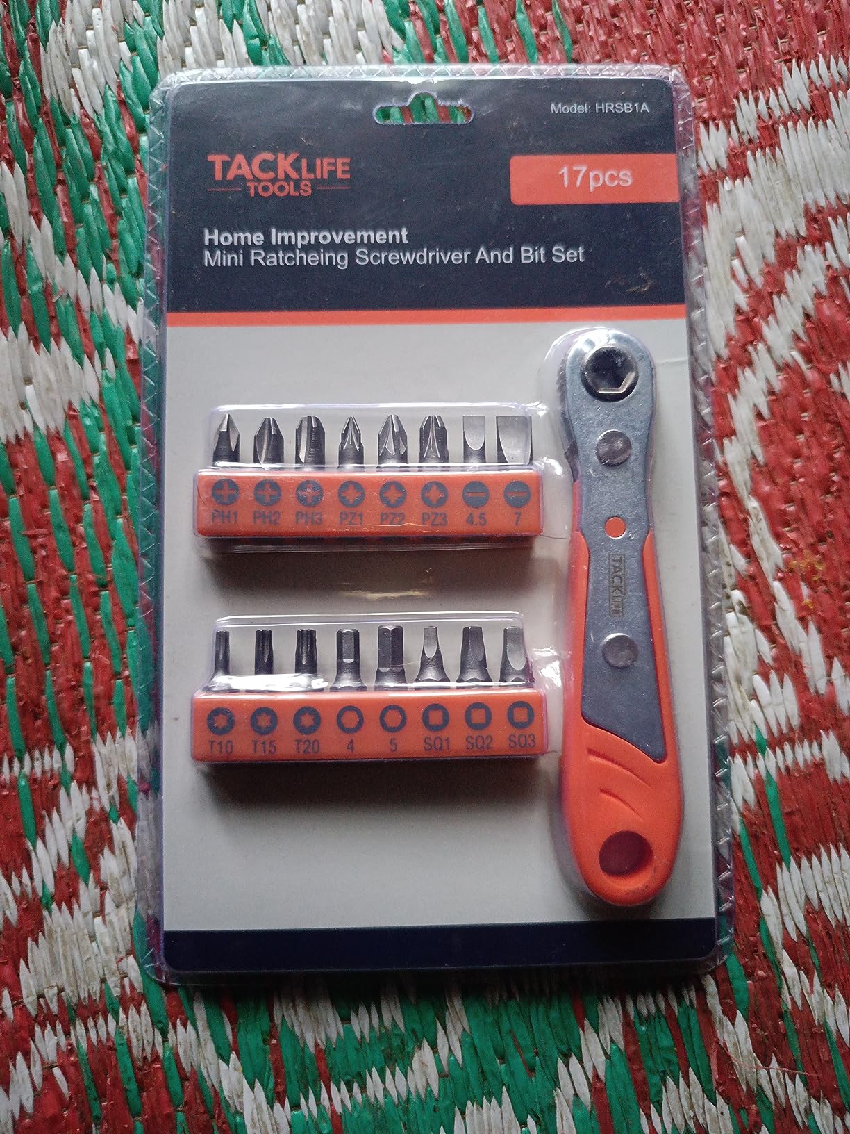 KBZONE Mini Ratchet Torx Wrench 12-Pieces & Bit Set,Screwdriver Bits ...