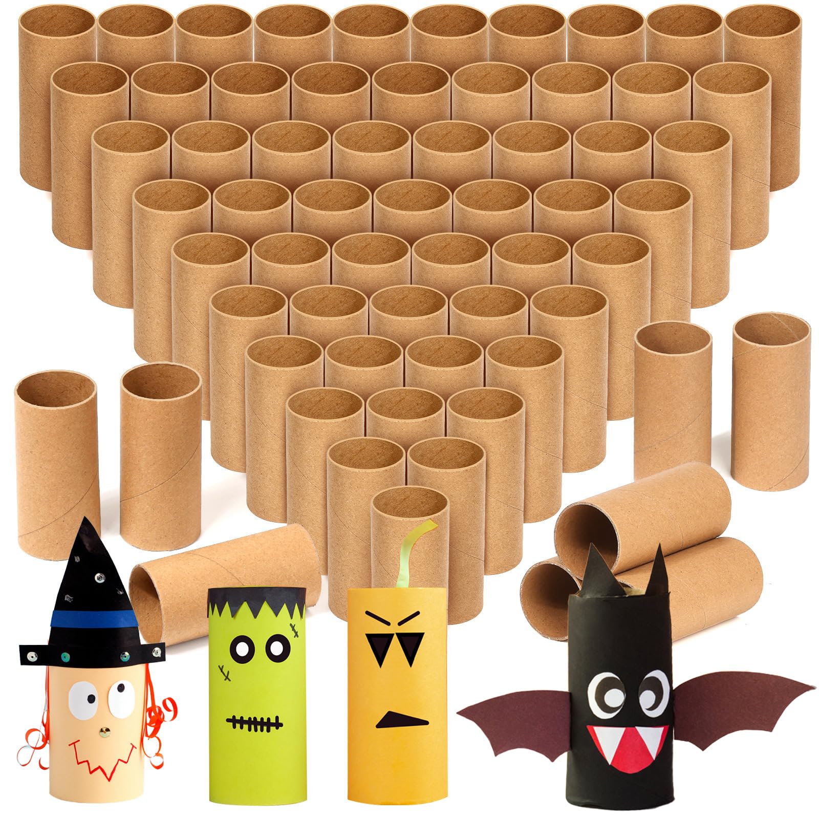 Amazon.com: MAPVOLUT 60 PCS Craft Toilet Paper Rolls 3.94"x1.57", Thick ...