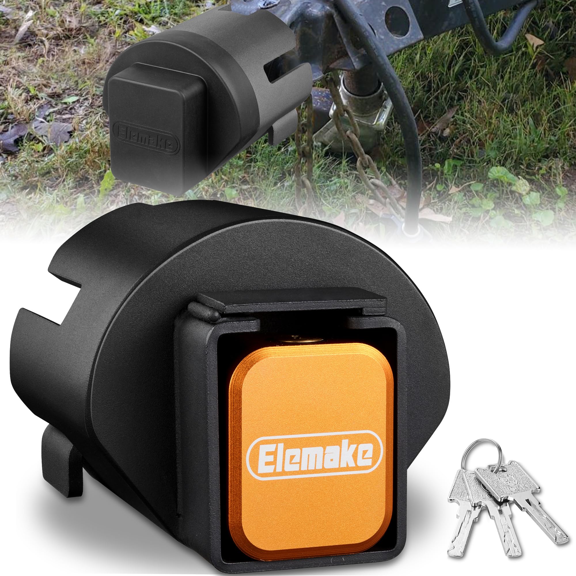 Snapklik.com : Upgraded Trailer Coupler Lock Fits 2" And 2-5/16 ...