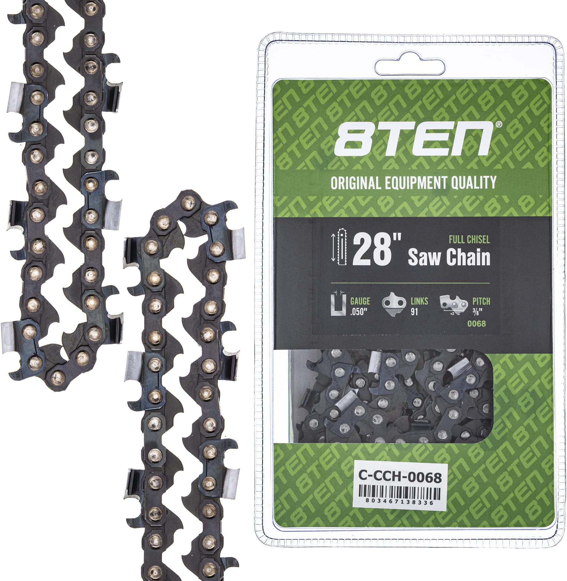 Amazon.com: Stihl 28" Chainsaw Chain Loop (33 RS3 91 Drive Links) 3624 ...