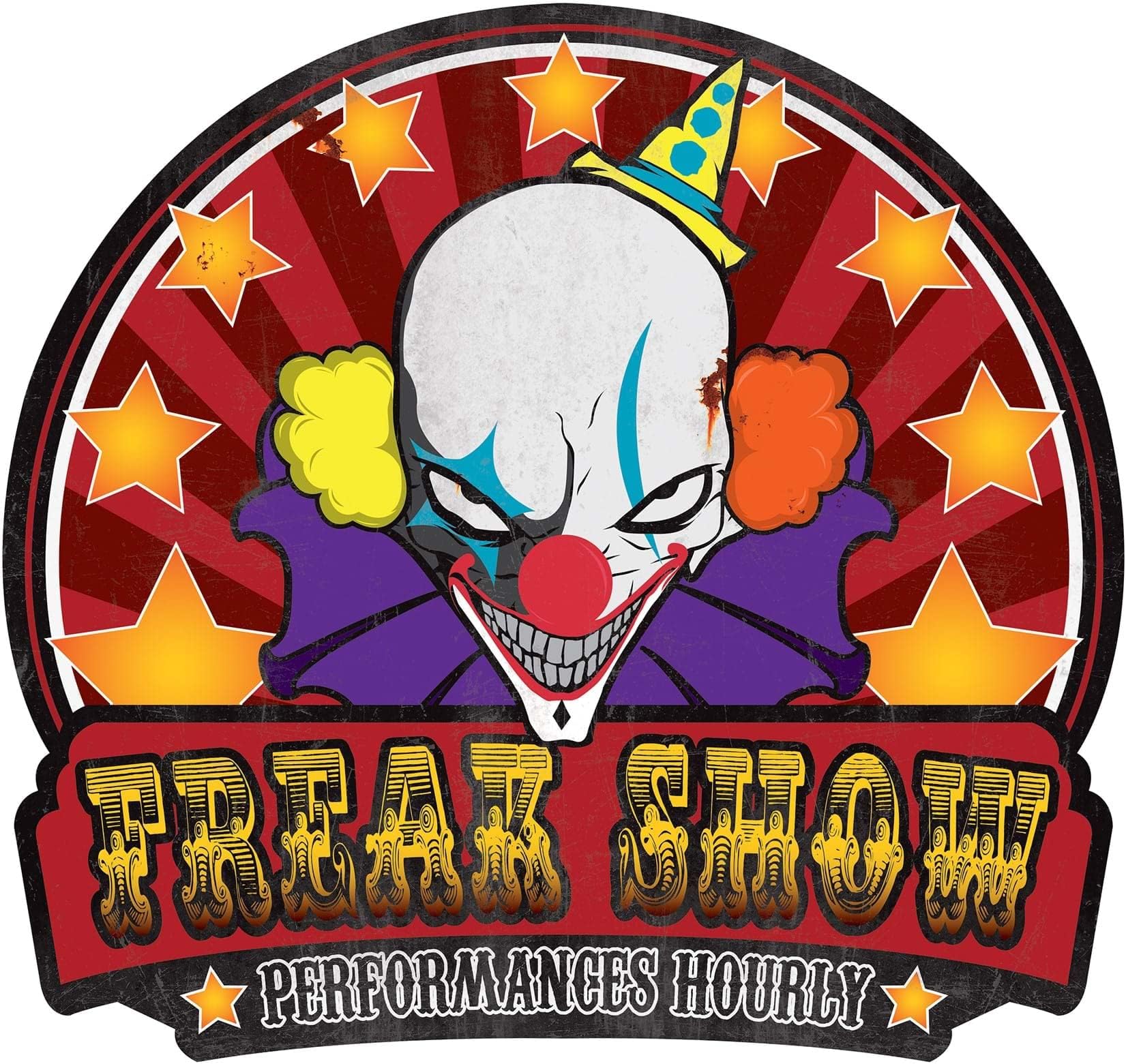 Amazon.com: Welcome To The Freak Show 12" x 8" Tin Sign : Home & Kitchen