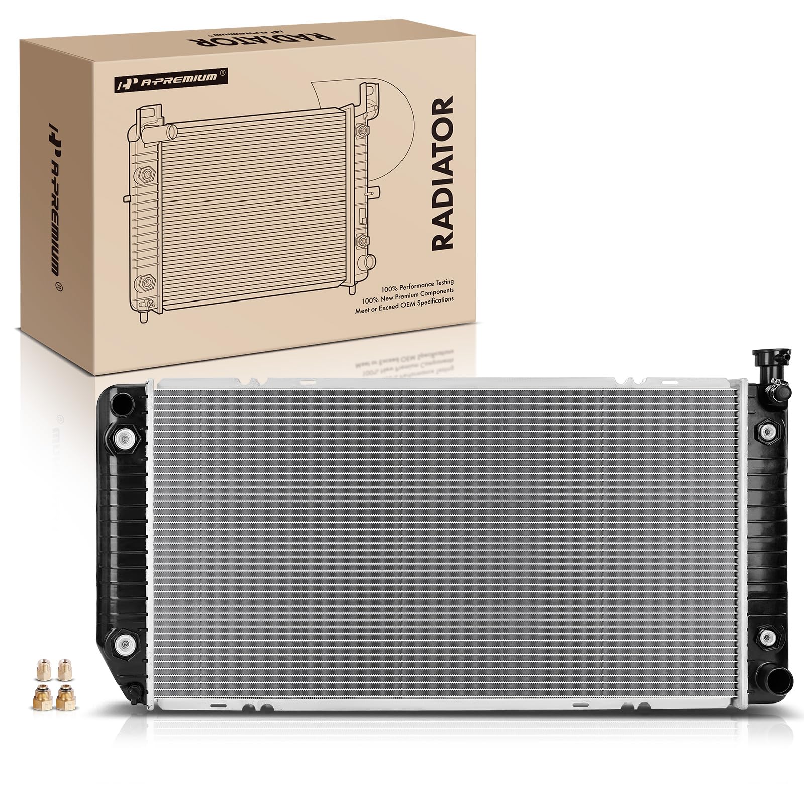 Amazon.com: A-Premium Radiator Replacement for Chevrolet C/K 1500 1988 ...