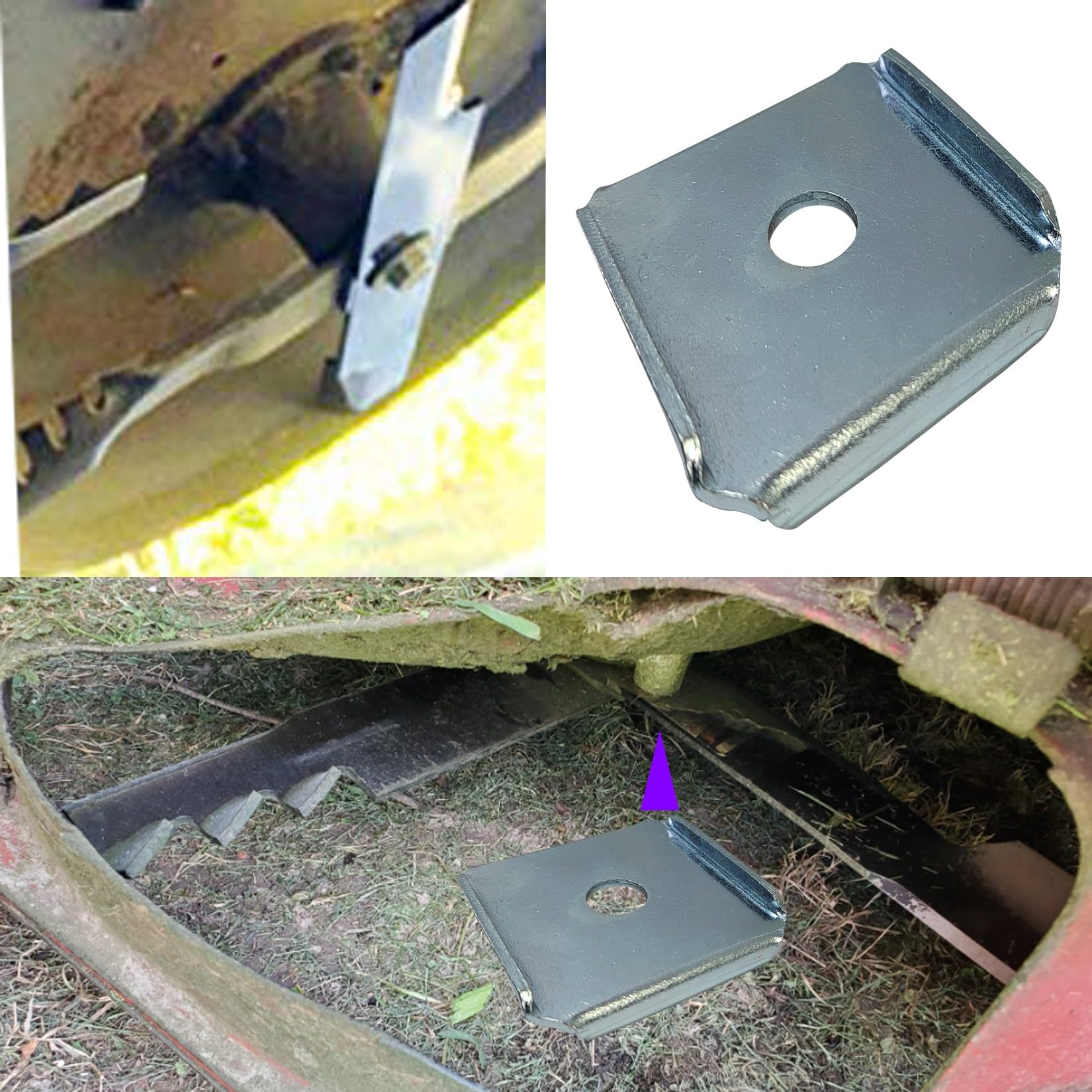 Snapklik.com : Fesasn X Blade Adapter Kit, X-Blade Dual Mulching Blade ...