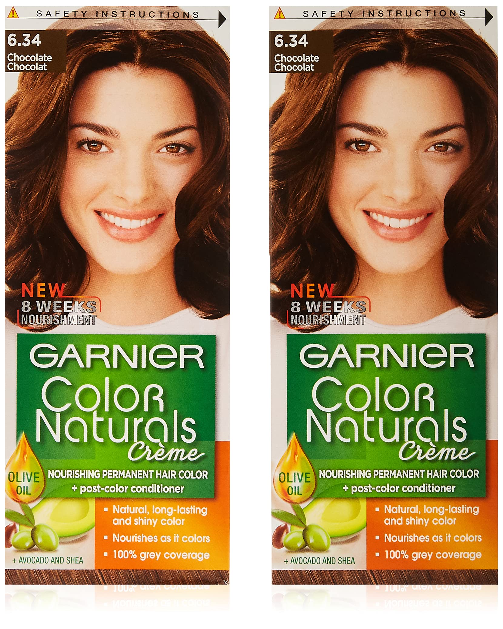 Buy GarnierColor Naturals Shade 6.34 Twin Pack,100 ml x 2 Online at ...