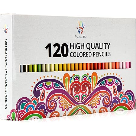Amazon.com: Colored Pencils - 60 Unique Colors Premium Pre-sharpened ...