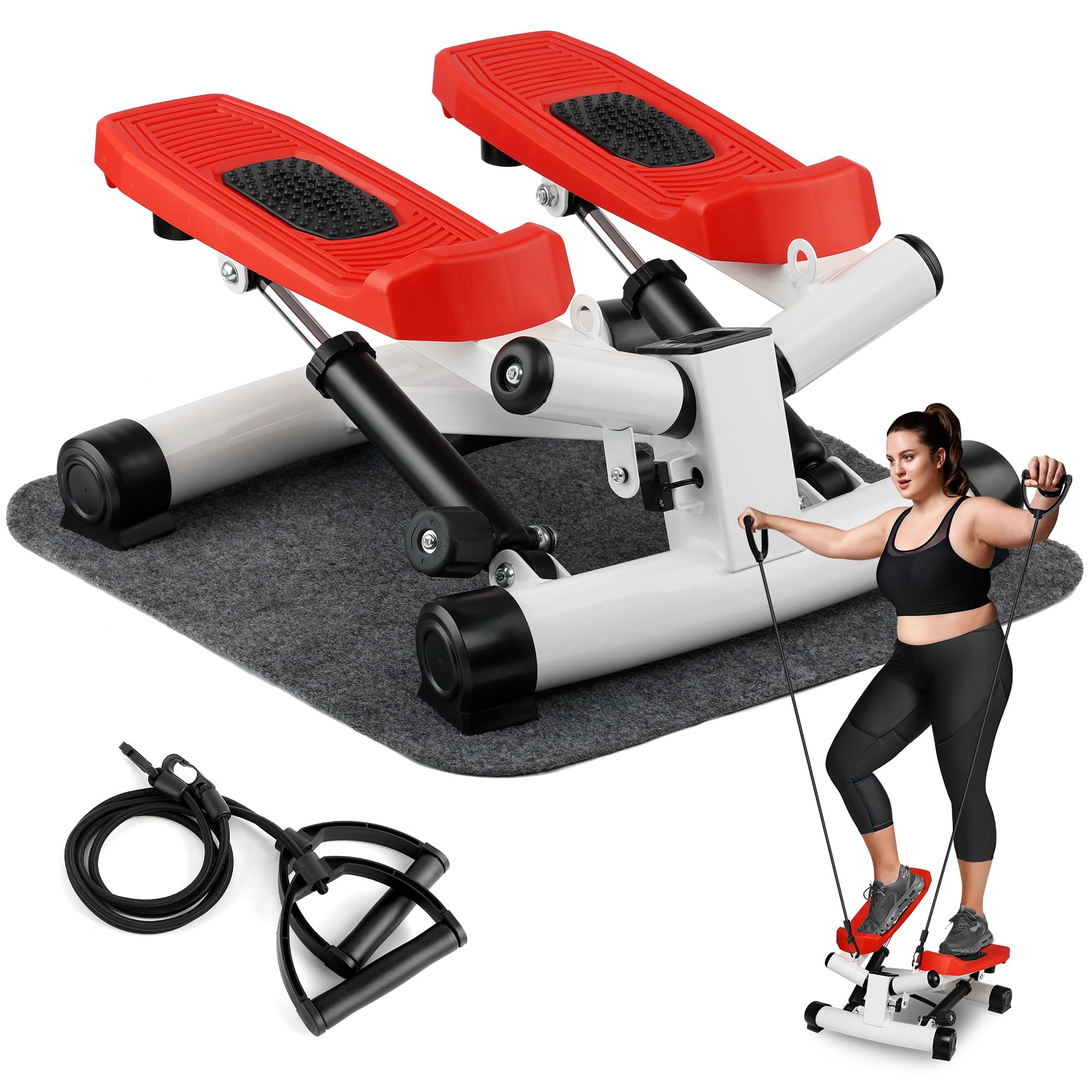 Amazon.com : Stair Stepper for Home Exercise, 400LB Twist Steppers for ...