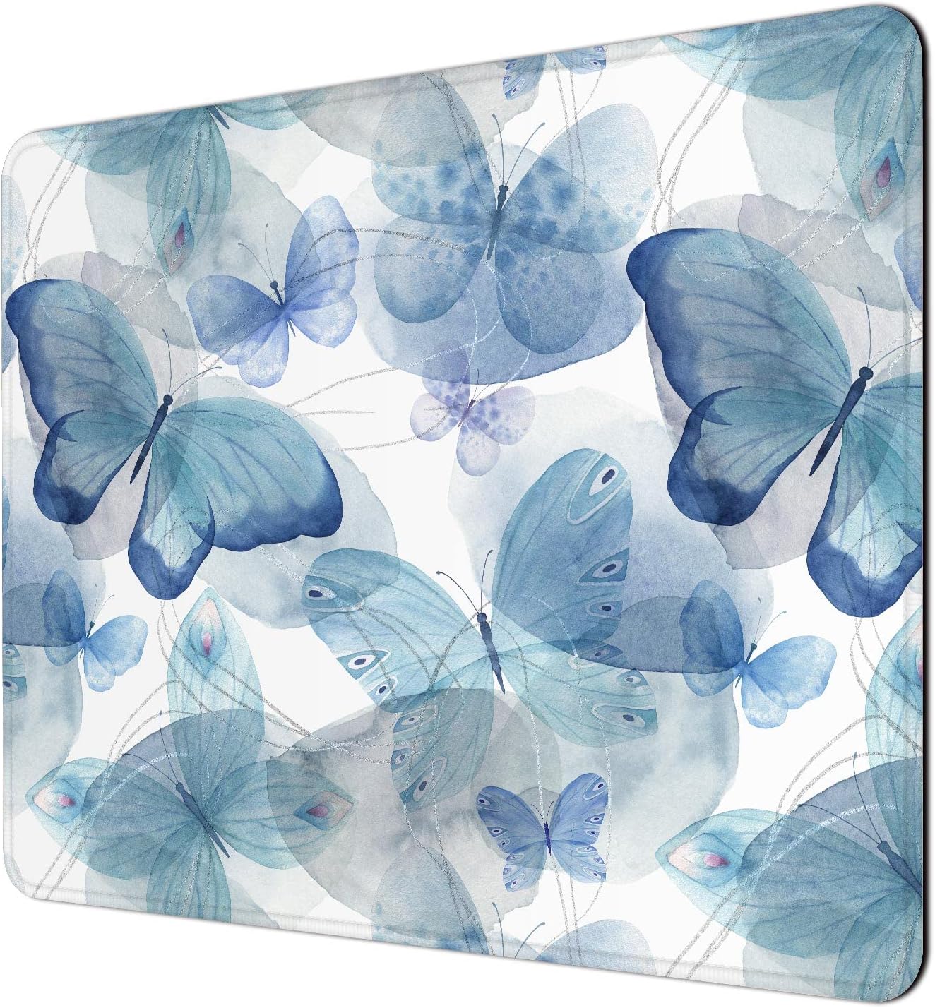 Amazon.com: Niniubye Mouse Pad, 30% Thicker Butterfly Theme Computer ...