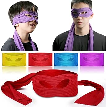 Amazon.com: Sepco Cloth Superhero Masks Super Hero Dress Up Eye Masks ...