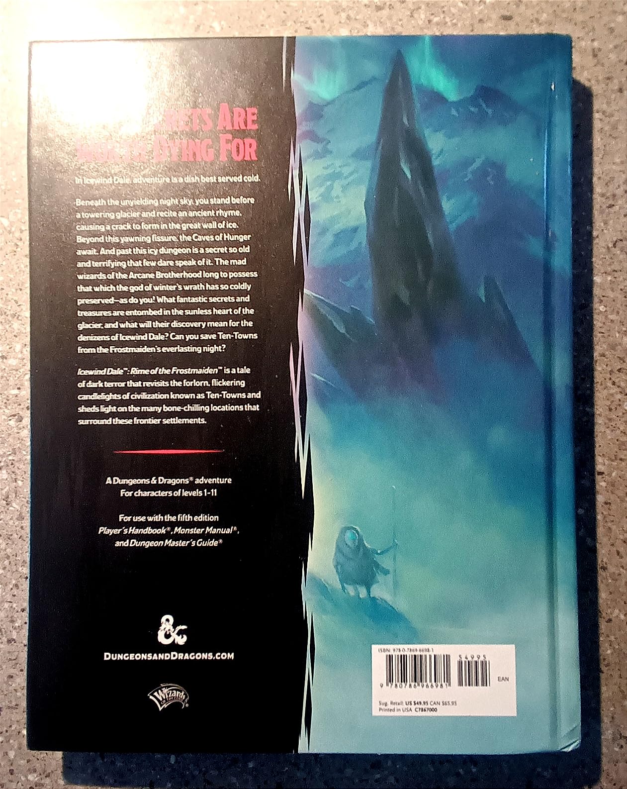 Icewind Dale: Rime of the Frostmaiden D&d Adventure Book (Dungeons ...