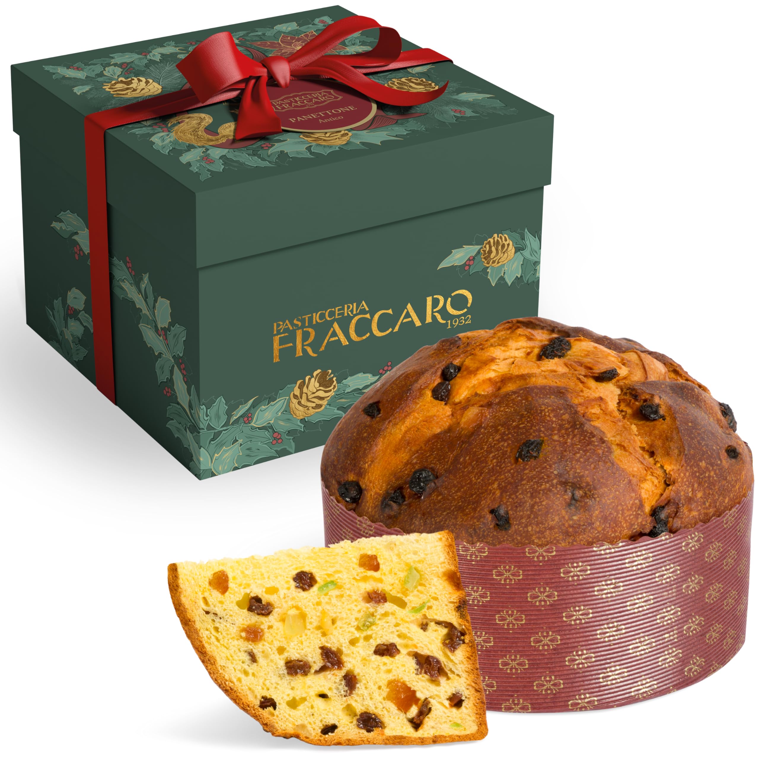 Artisan Panettone Pasticceria Fraccaro 1932 1 Kg Italian Christmas Cake ...