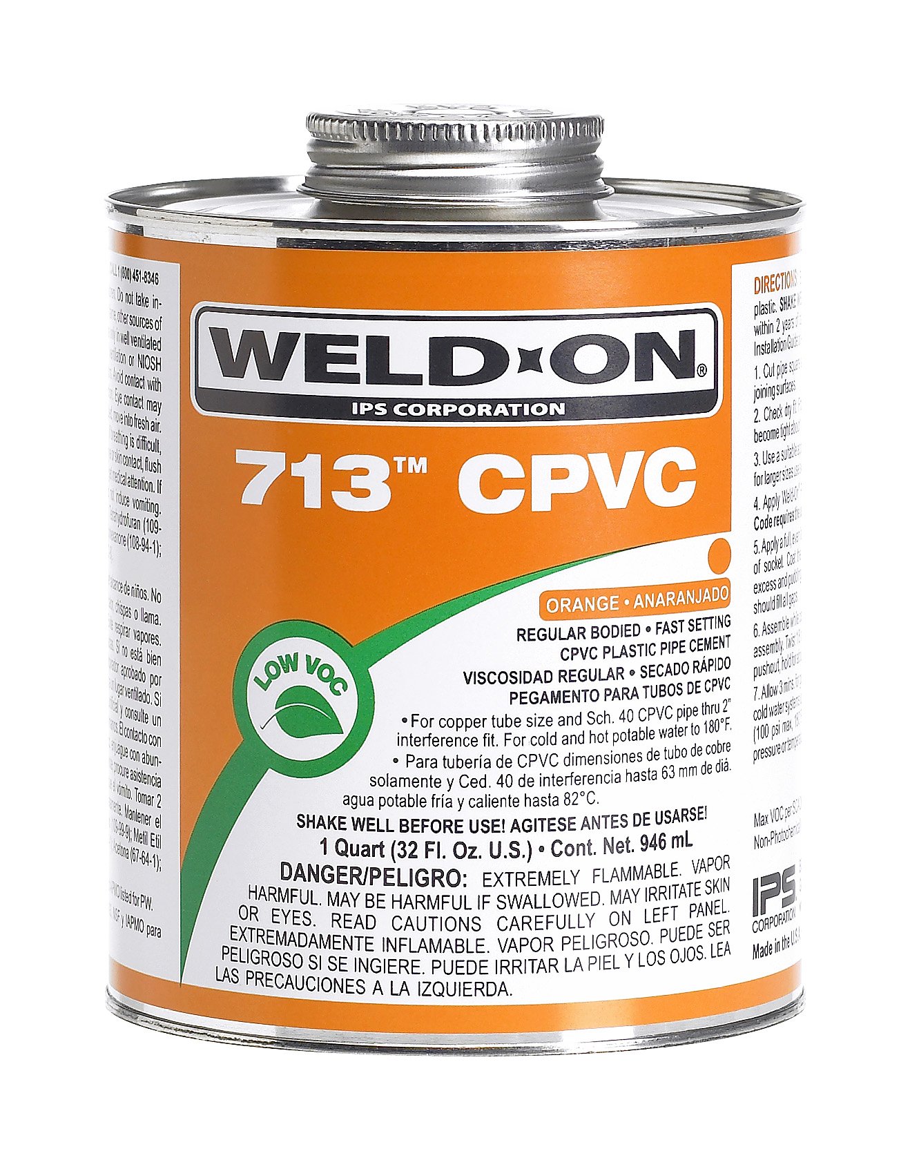 Snapklik.com : Weld-On 10126 713 CPVC Regular-Bodied High-Strength ...